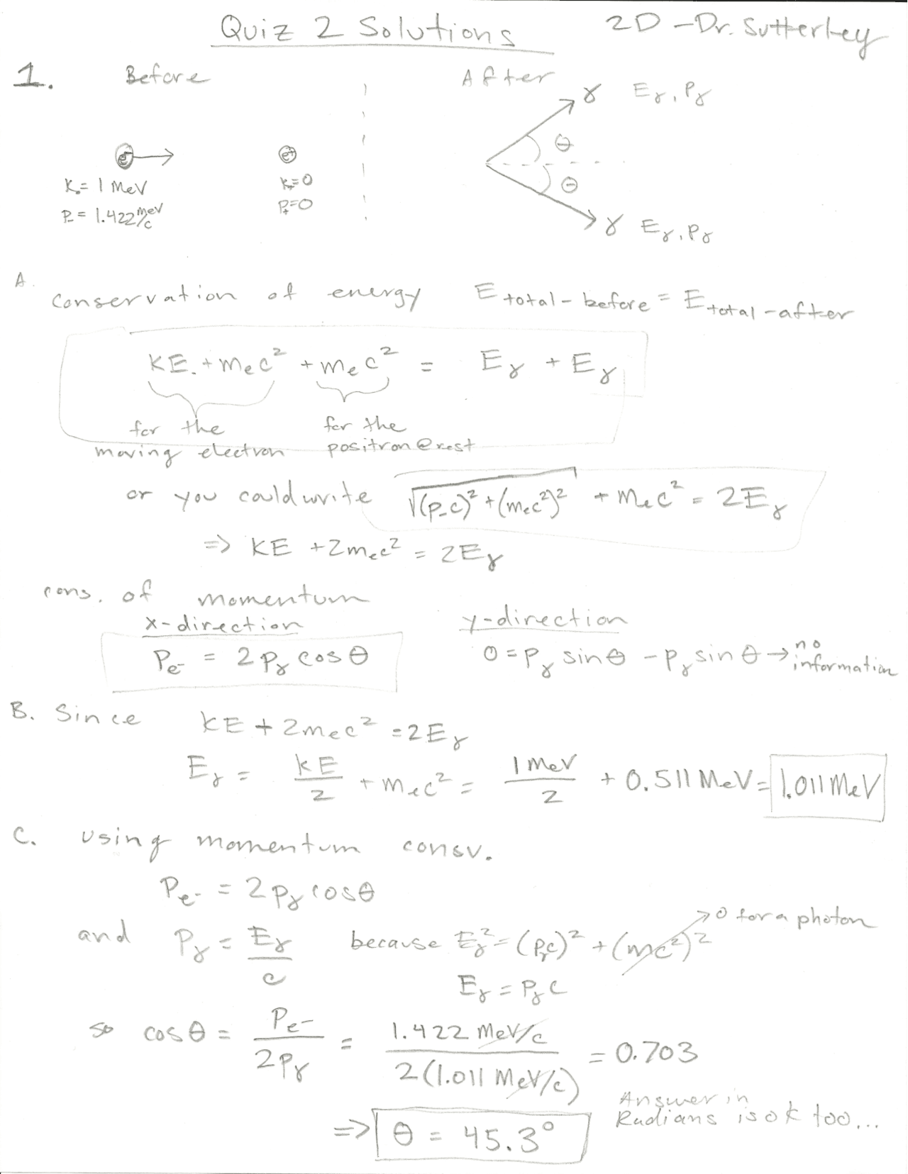 Handwritten Questions With Solution Conservation Of Energy Quiz 2