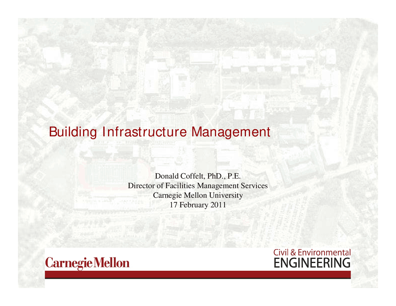 Infrastructure Asset Management Introduction - Civil Infrastructure ...