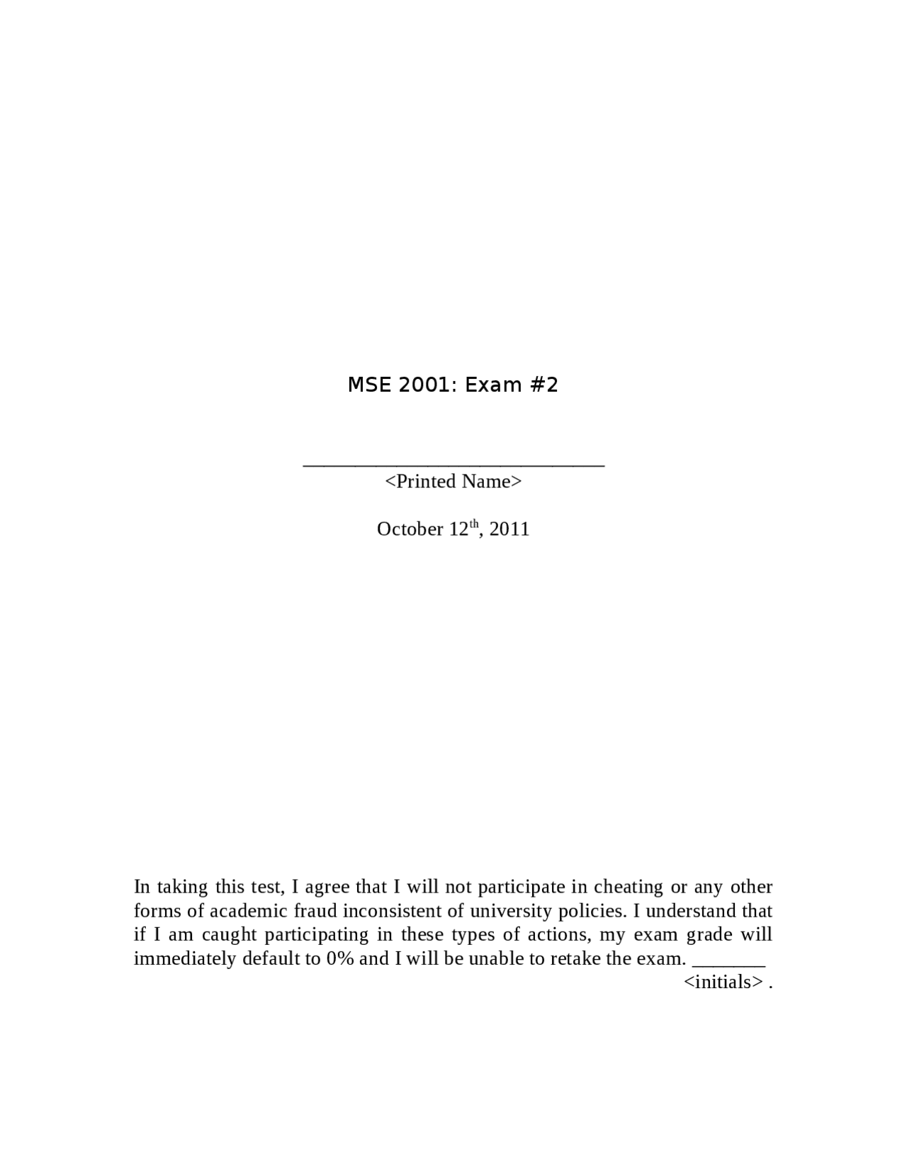 15 Solved Problems On Electron Of Atoms Midterm Exam Mse 2001 Docsity