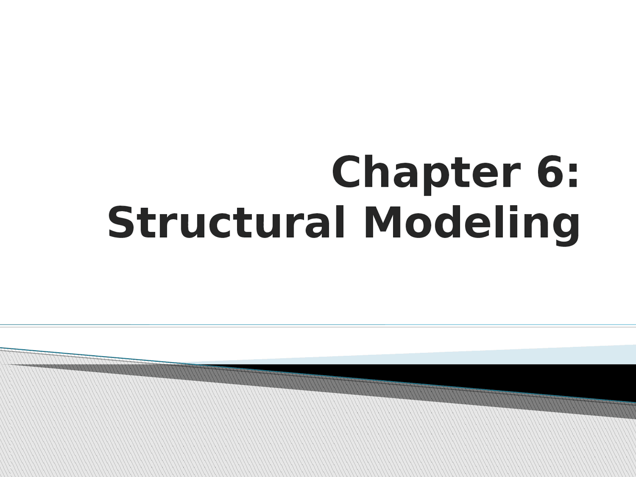 Structural Modeling Systems Analysis And Design Docsity