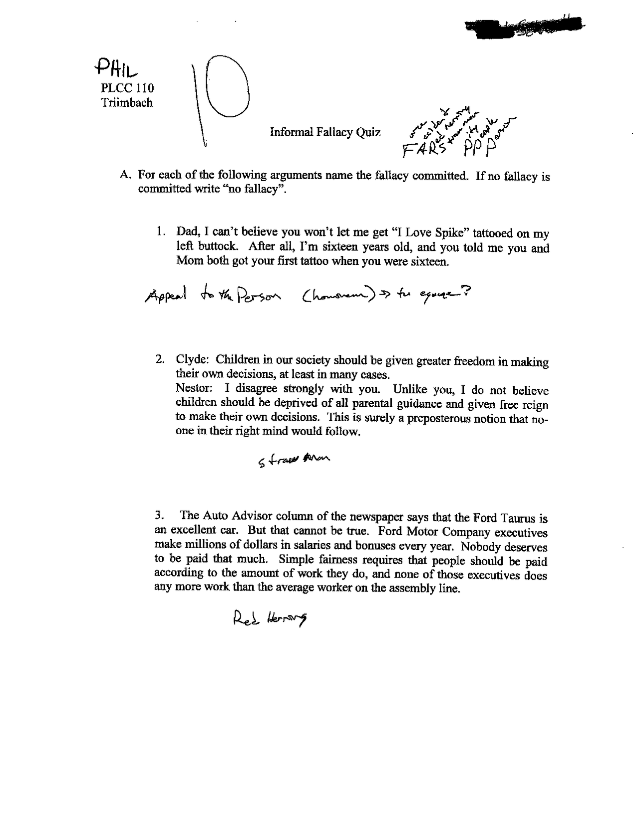 Quiz 1 Logic And Critical Thinking Phil 110 Quizzes Reasoning