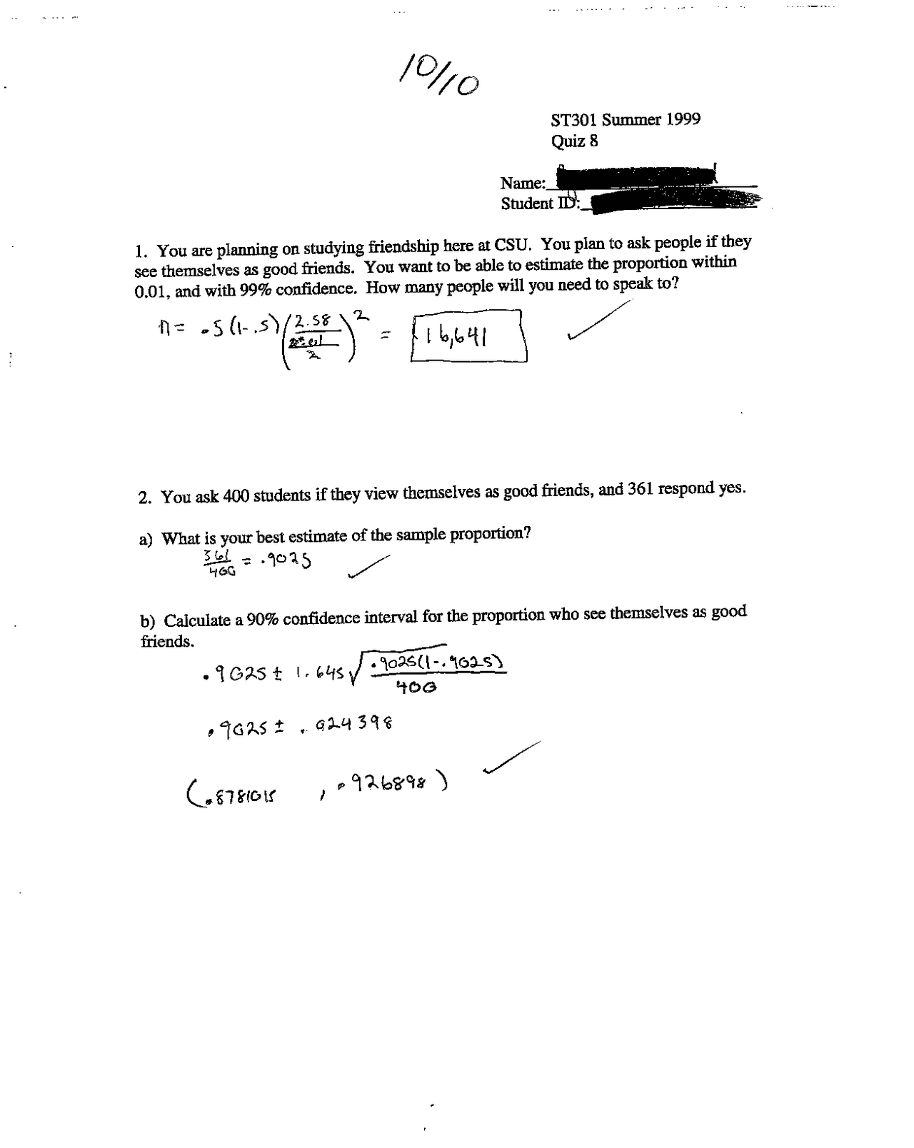 Quiz 8 Questions With Solution Introduction To Statistical Methods Stat 301 Quizzes Data
