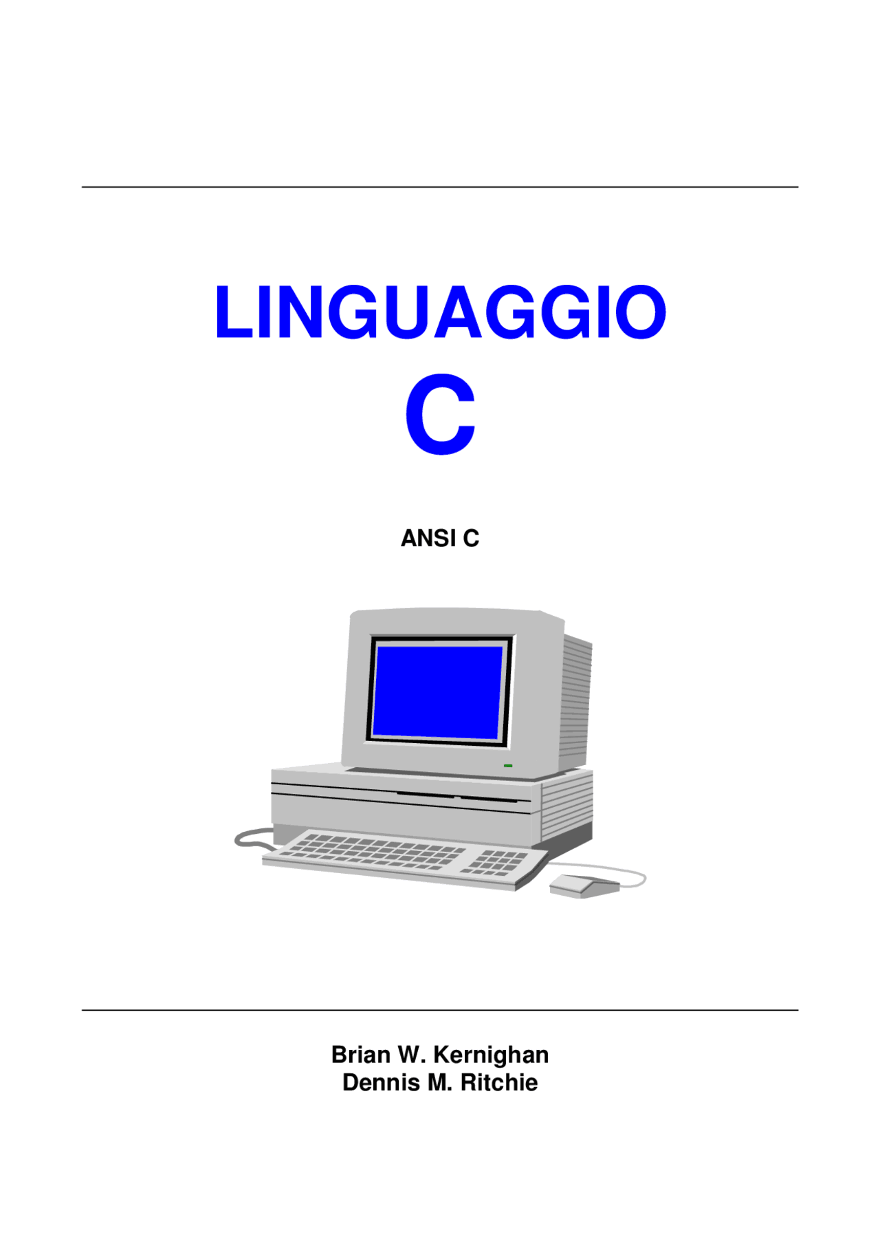 Linguaggio c - Docsity