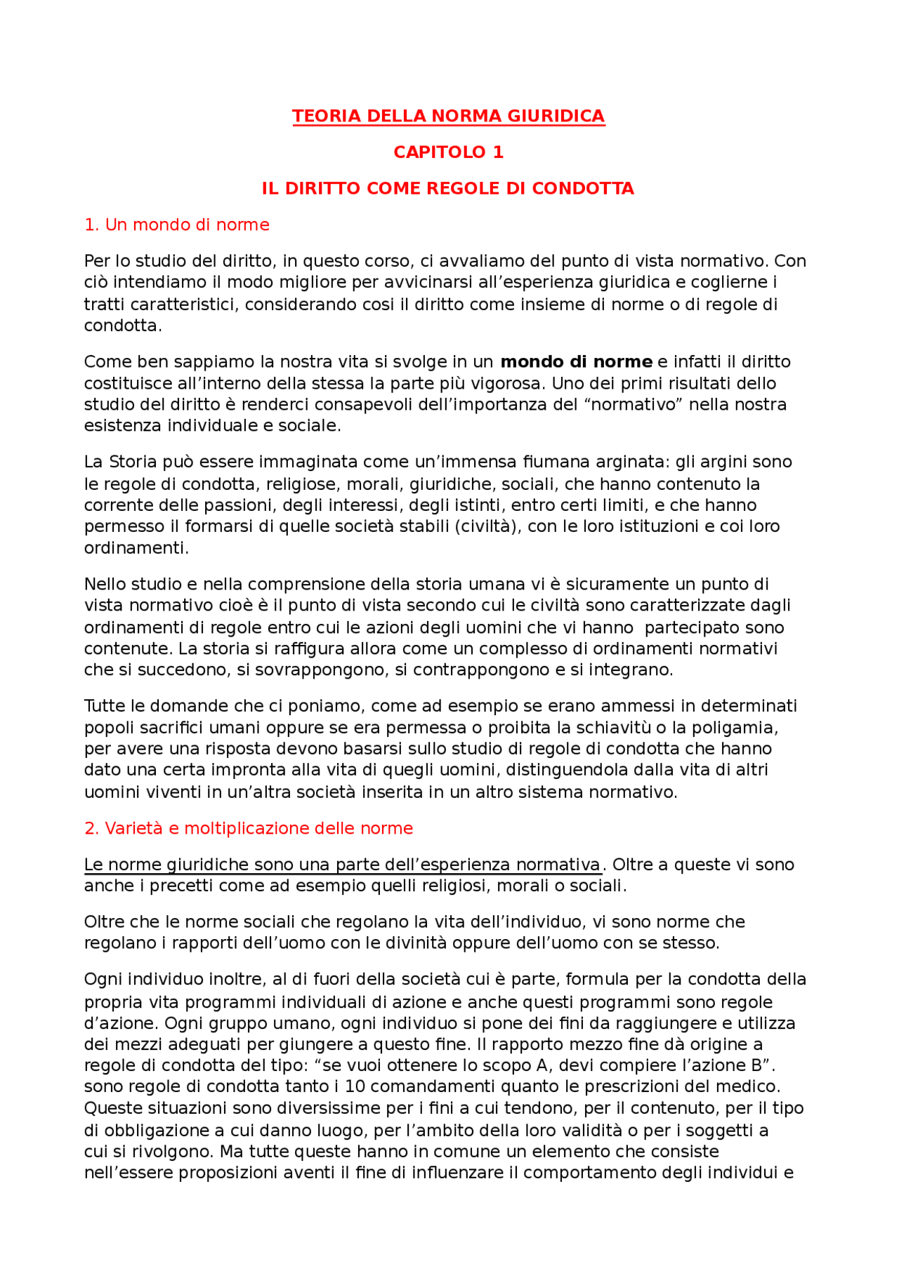 Riassunto Bobbio Docsity