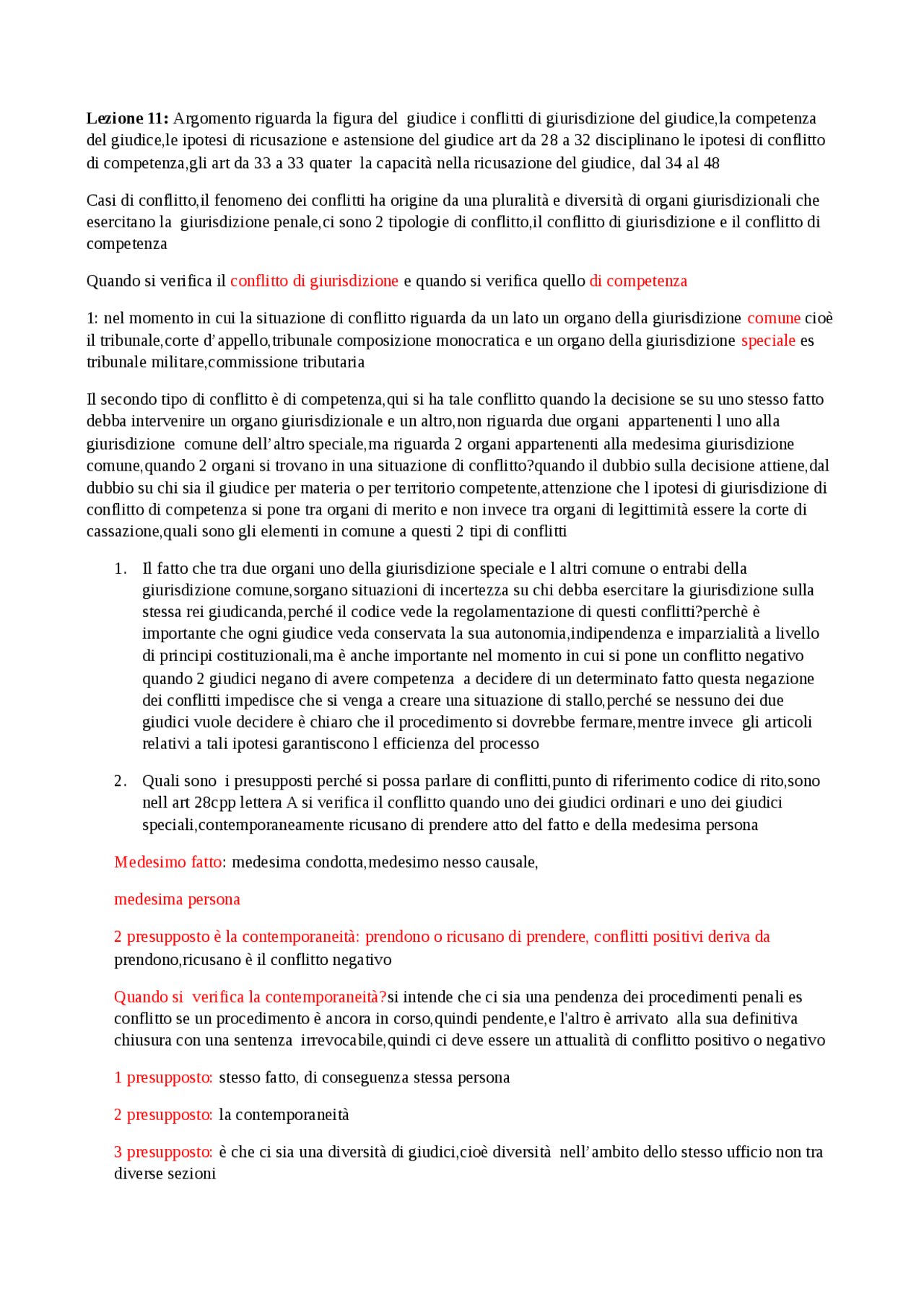 Lezione 11 Conflitti Docsity