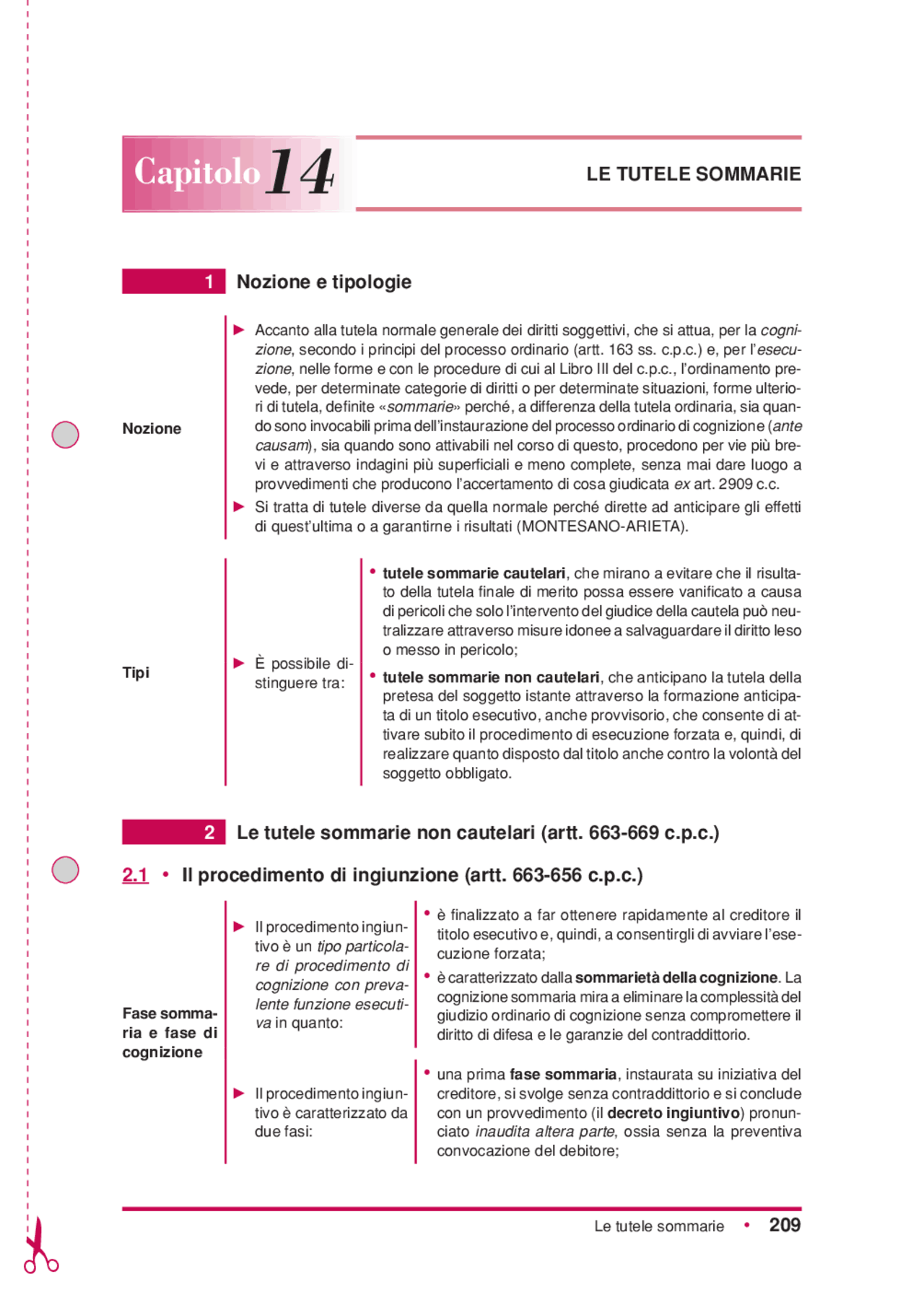 3 Schemi E Schede Diritto Processuale Civile Docsity
