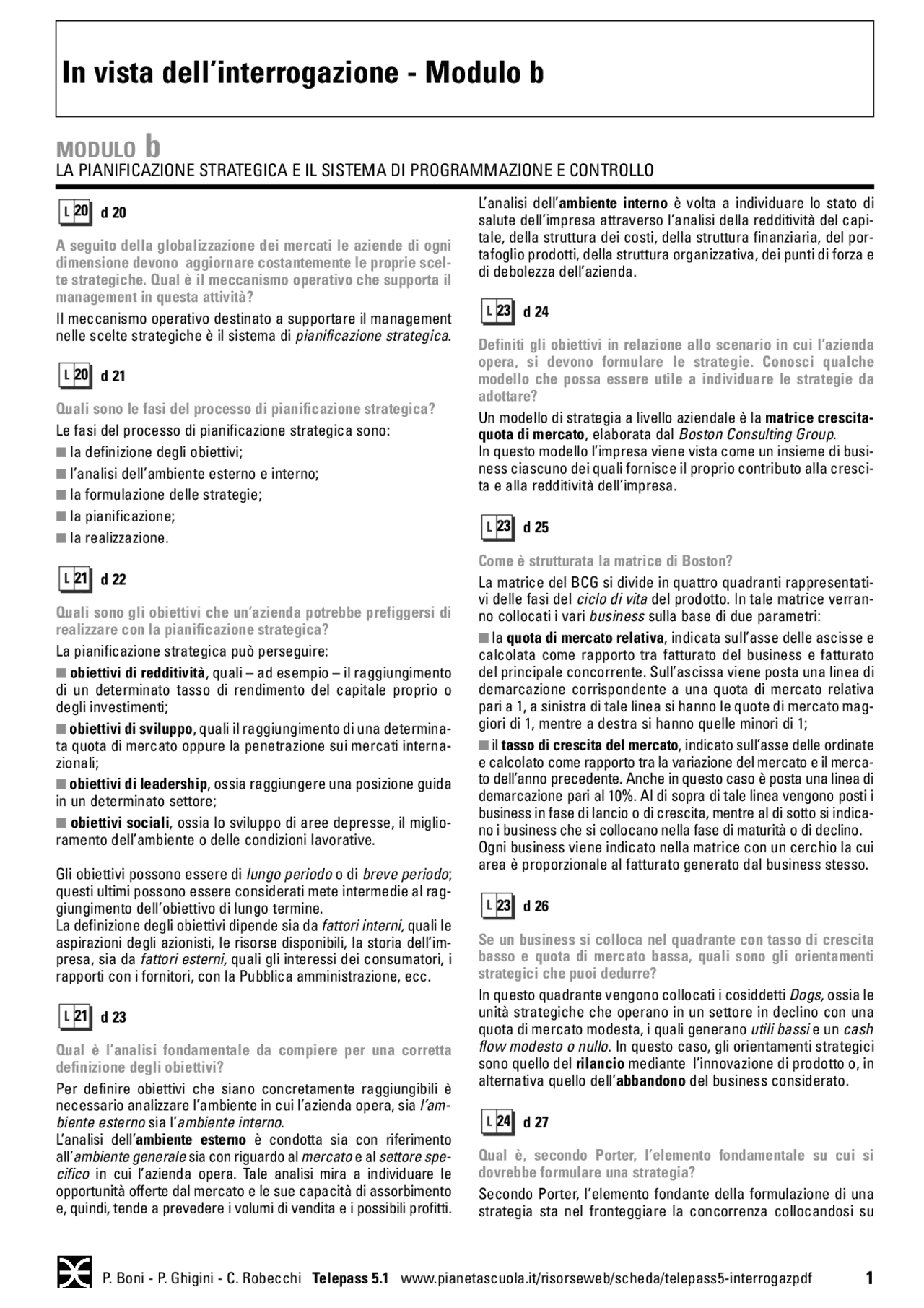 Telepass5 B Docsity