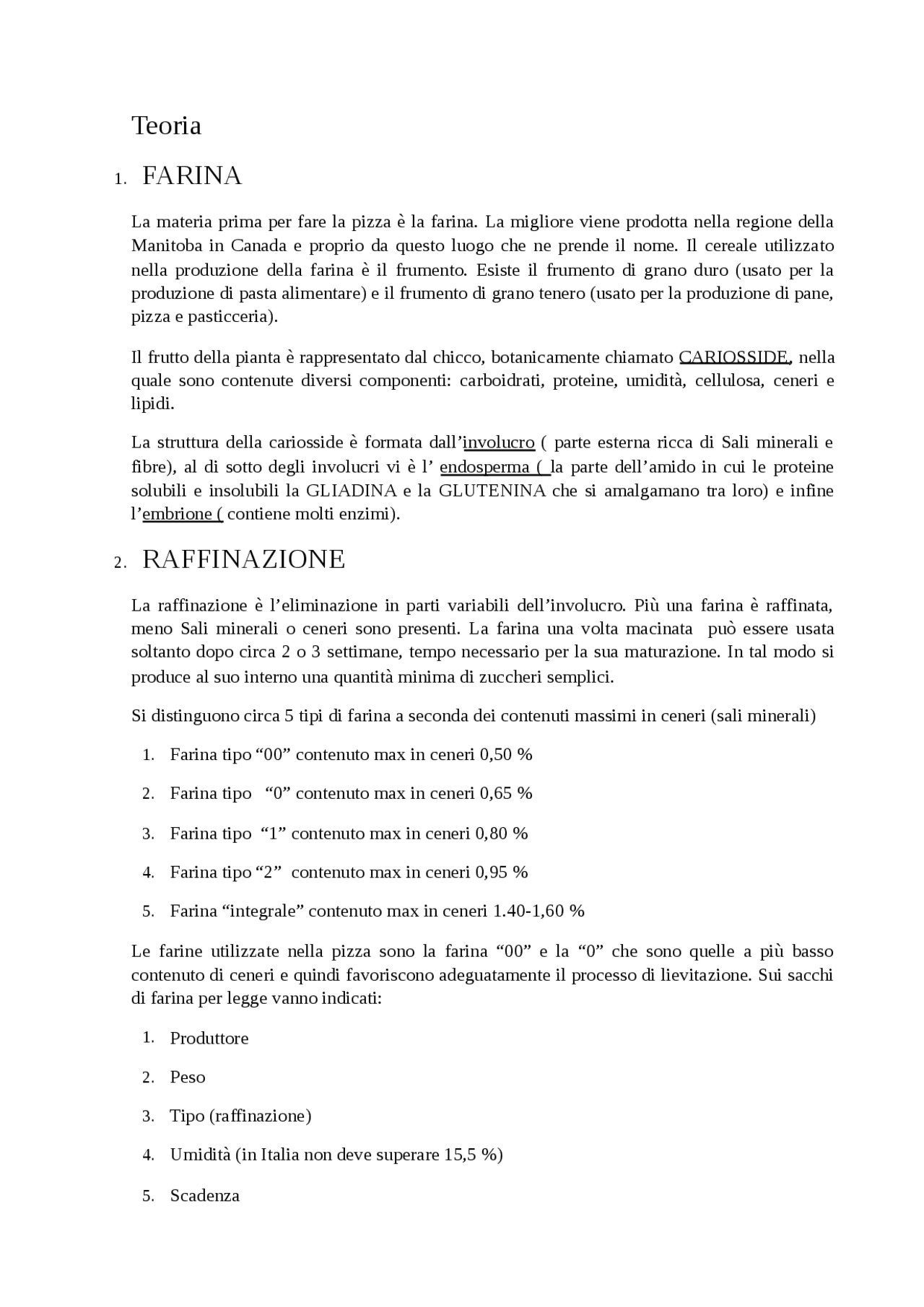 Teoria Sintesi Del Corso Di Biologia Applicata Docsity