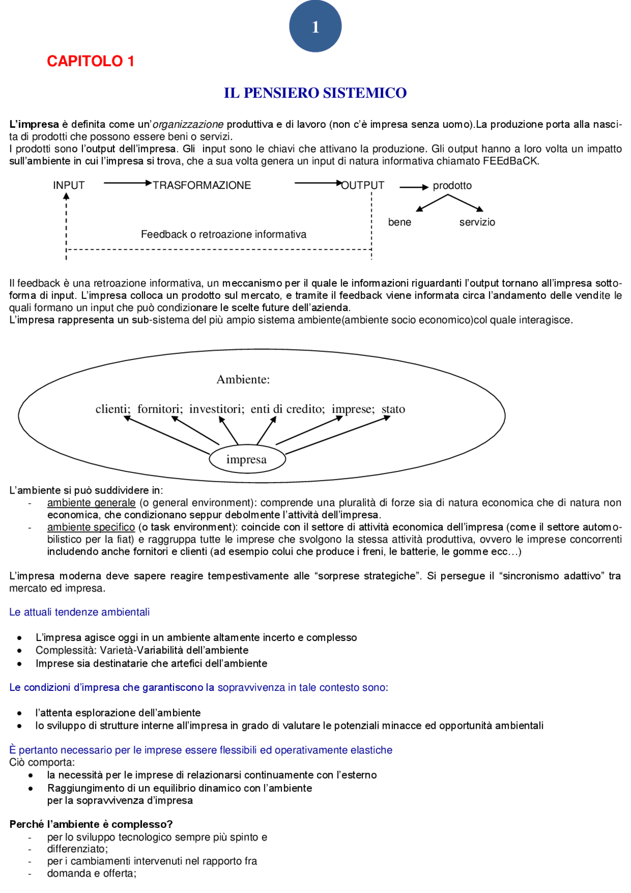 Economia E Gestione Golinelli Docsity