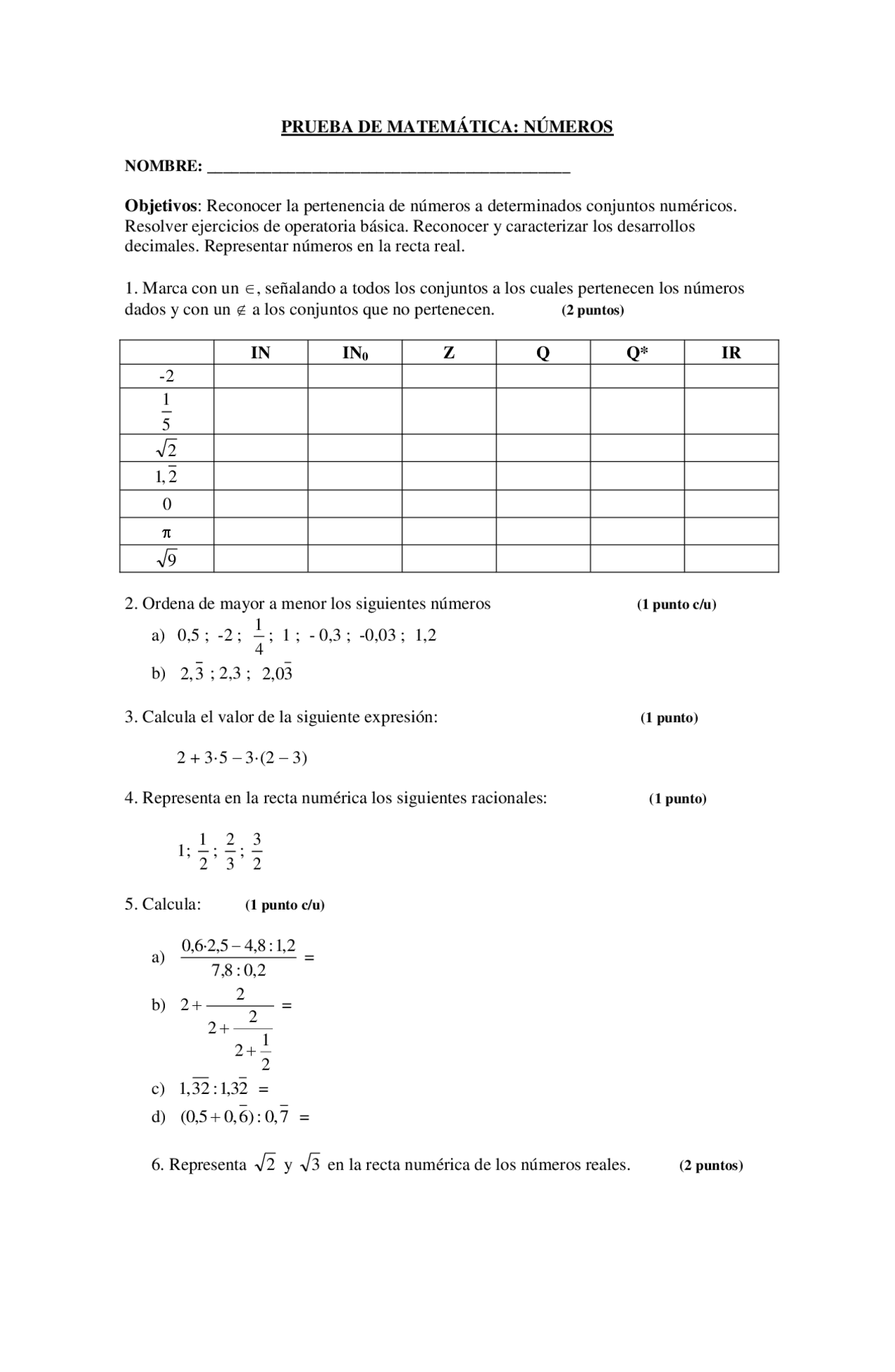 Numeros enteros y consecutivos 2 - Ejercicios - Bachillerato - Docsity