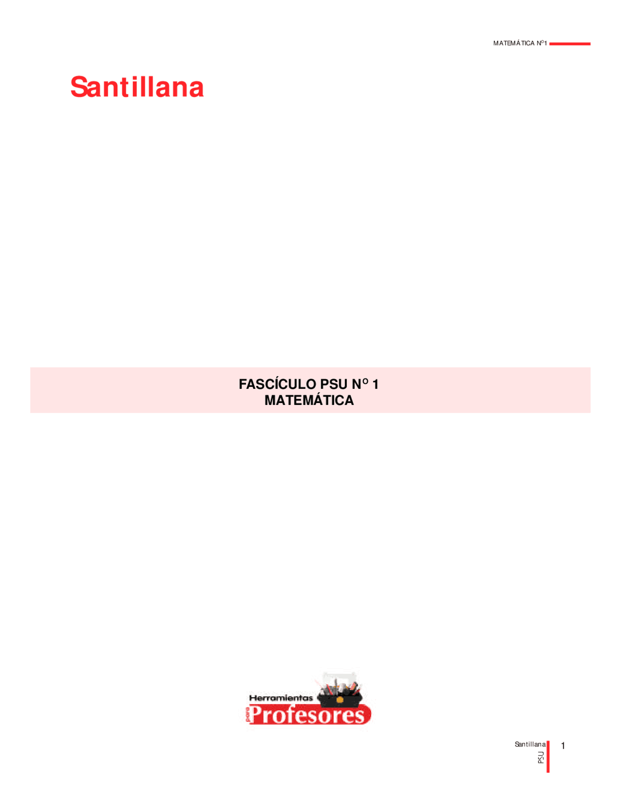 Prueba de acceso Santillana - Ejercicios - Universidad - Docsity