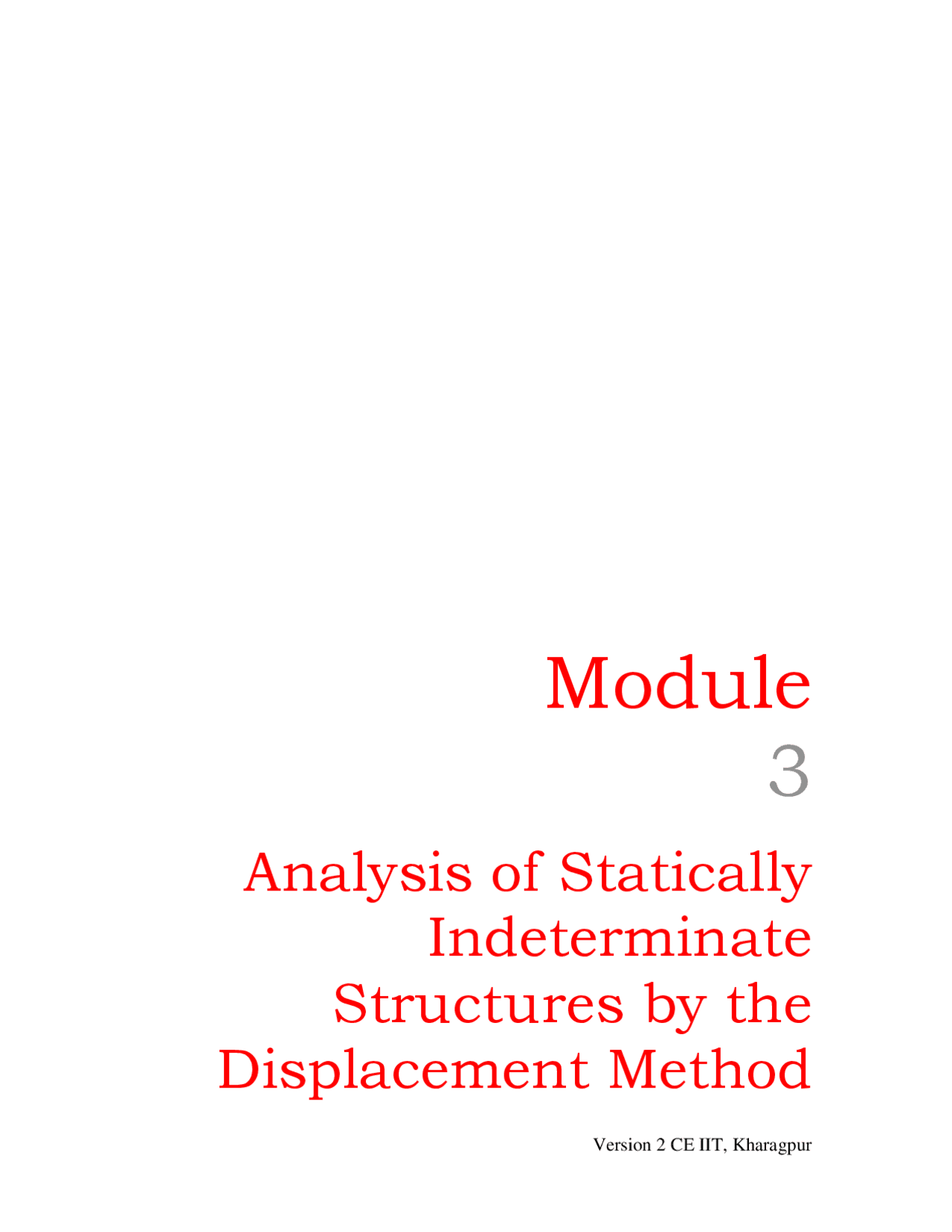 Direct Stiffness Method Lecture Notes Civil Engineering Docsity