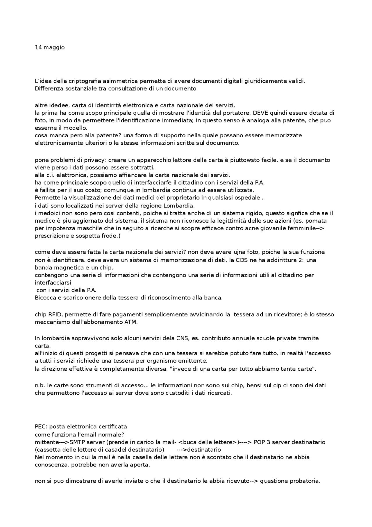 La criptografia asimmetrica - Docsity