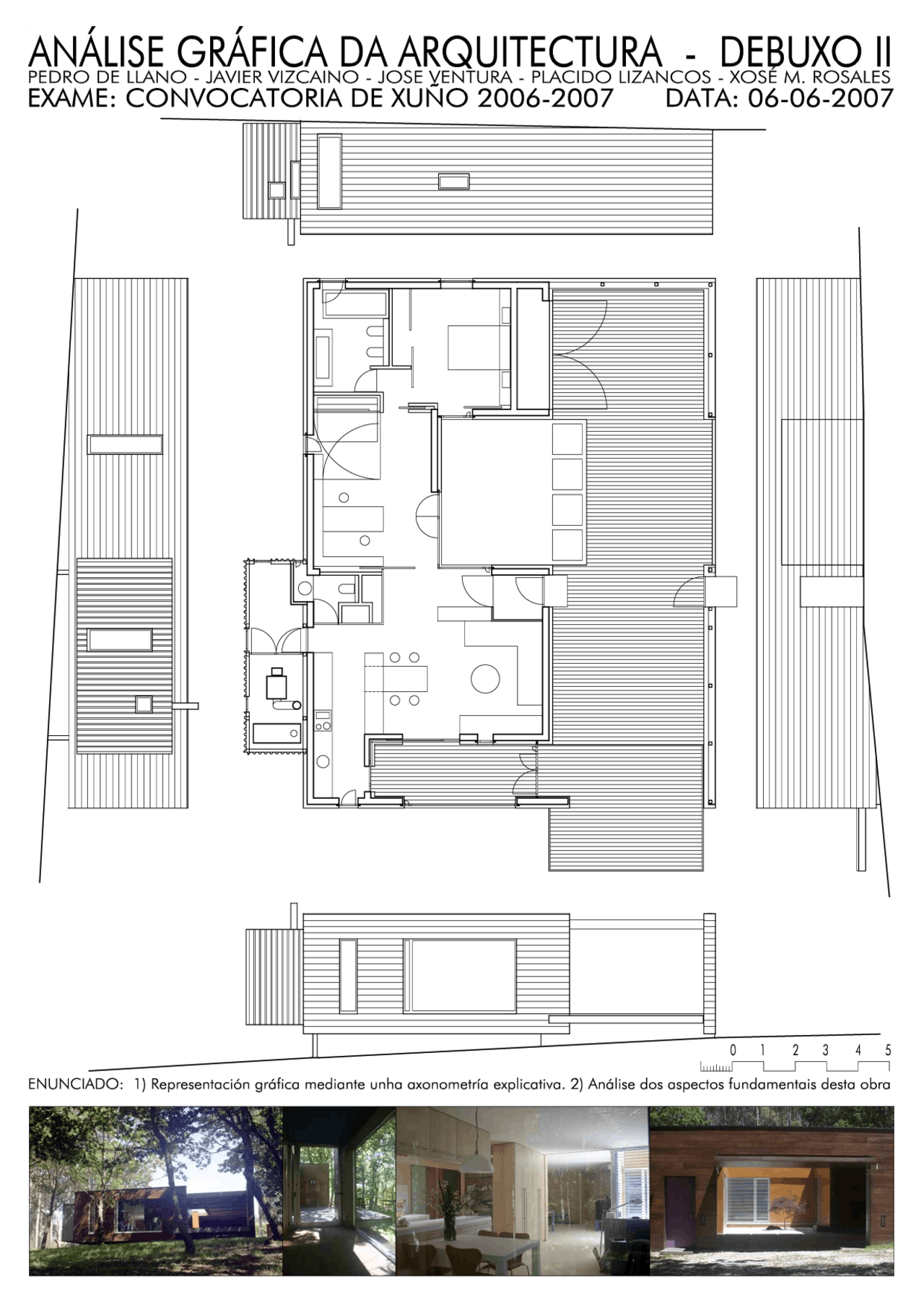 Exam De Analisis Arquitectonico Ii Junio 06 07 Universidad A
