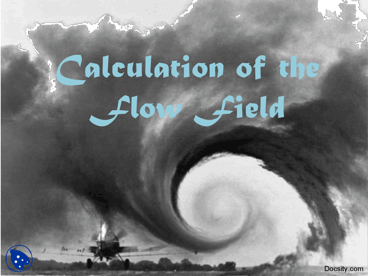 Calculation Of The Flow Field Mathematics Lecture Slides Docsity