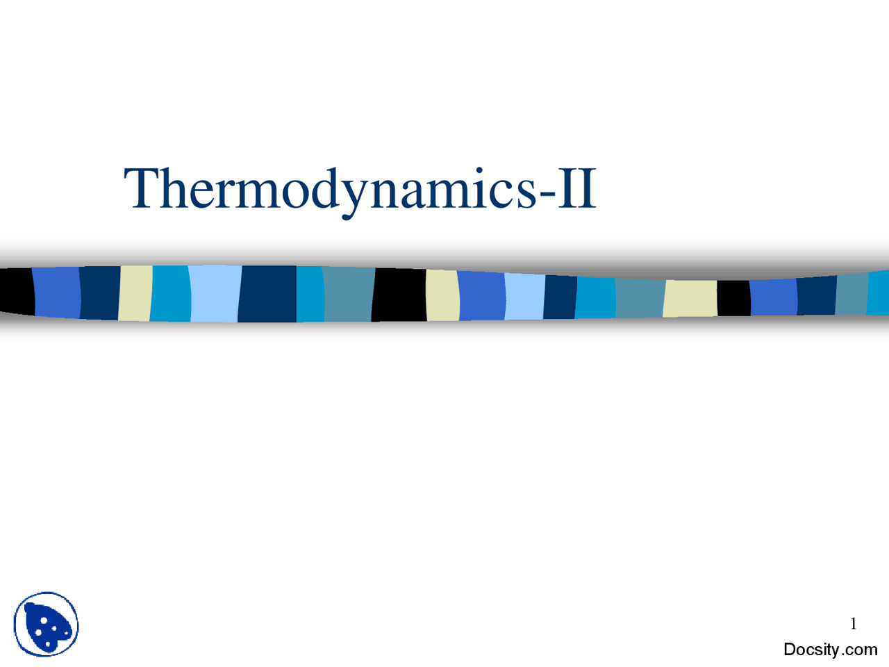 Entropy Ii Thermodynamics Lecture Slides Docsity