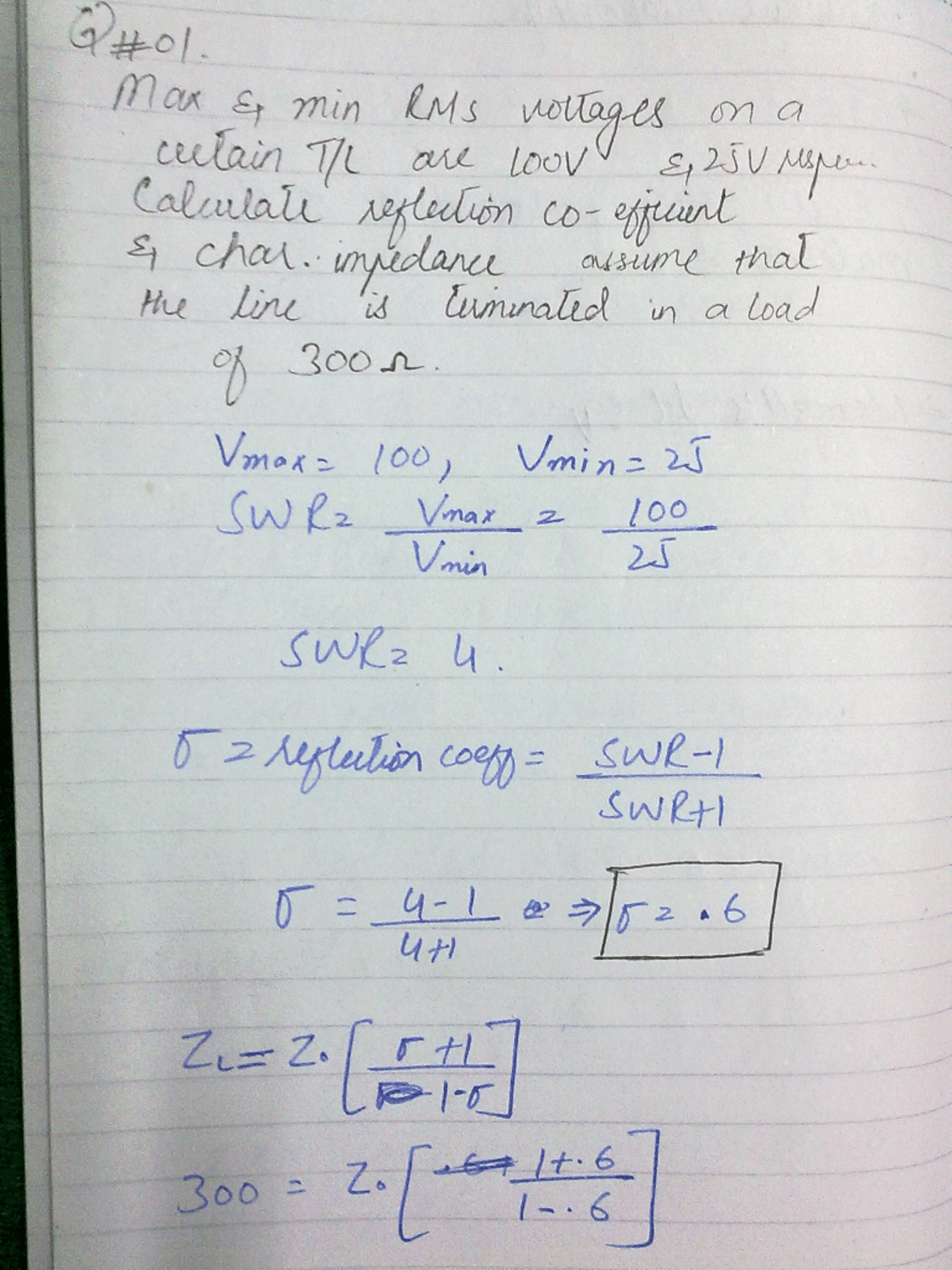Transmission Level Lines Control Systems Solved Assignment Part1 Docsity