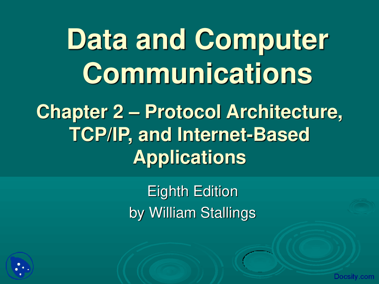 Protocol Architecture Tcpip And Internet Based Applications Data