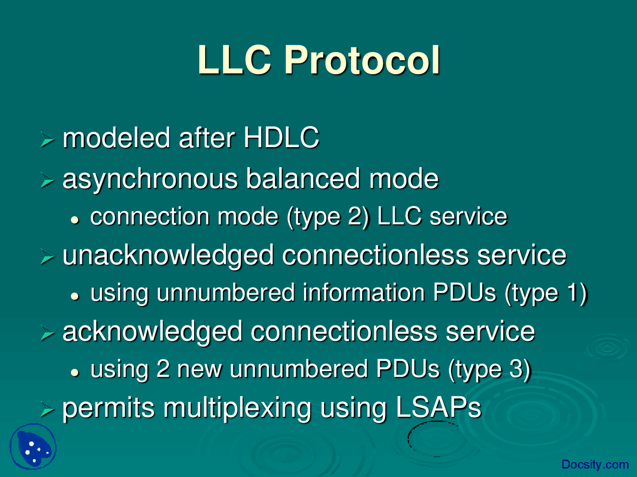 LAN Overview 2-Data Communication and Computer Networks-Lecture Slides - Docsity