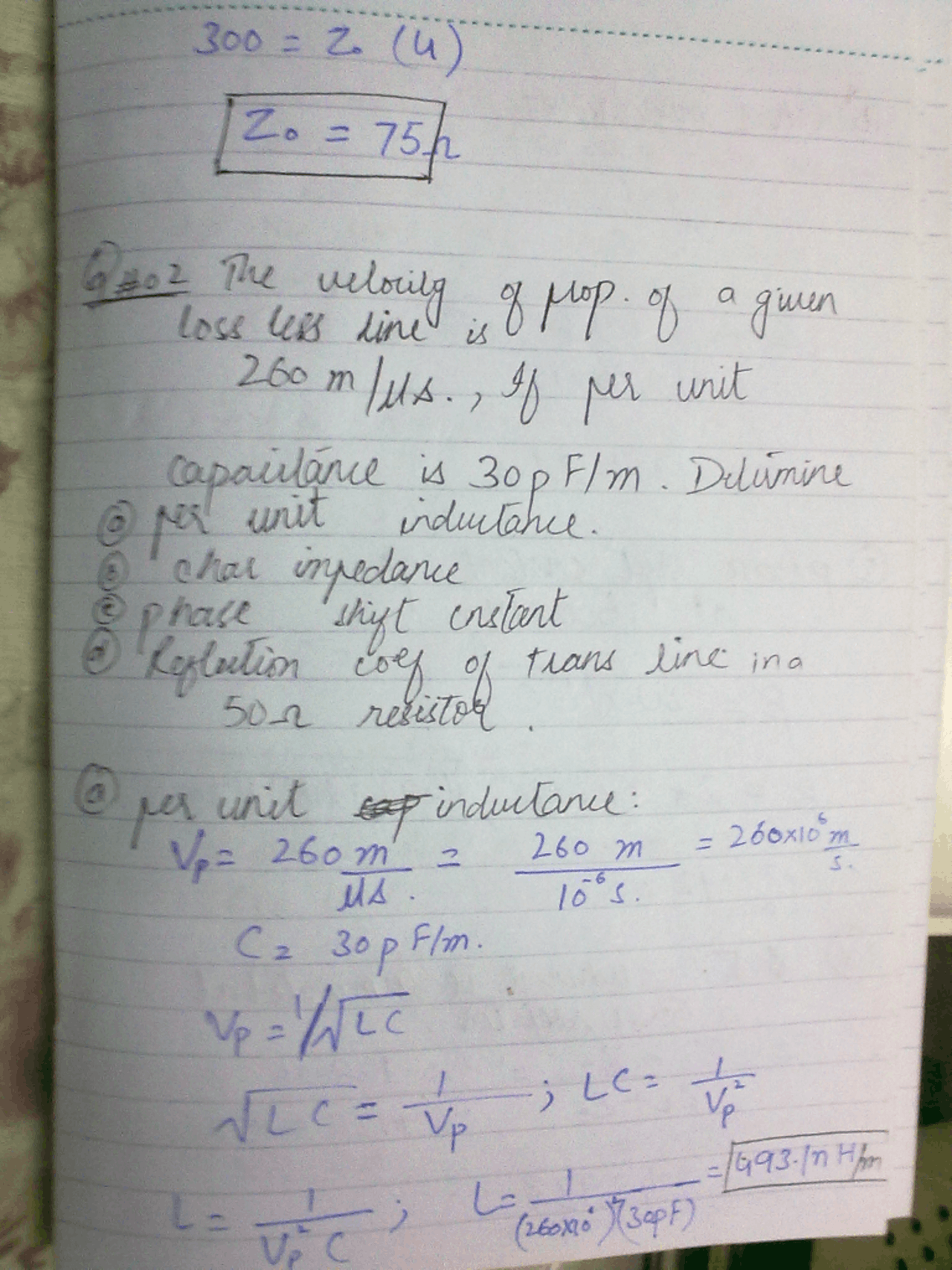 Transmission Level Lines Control Systems Solved Assignment Part2 Docsity