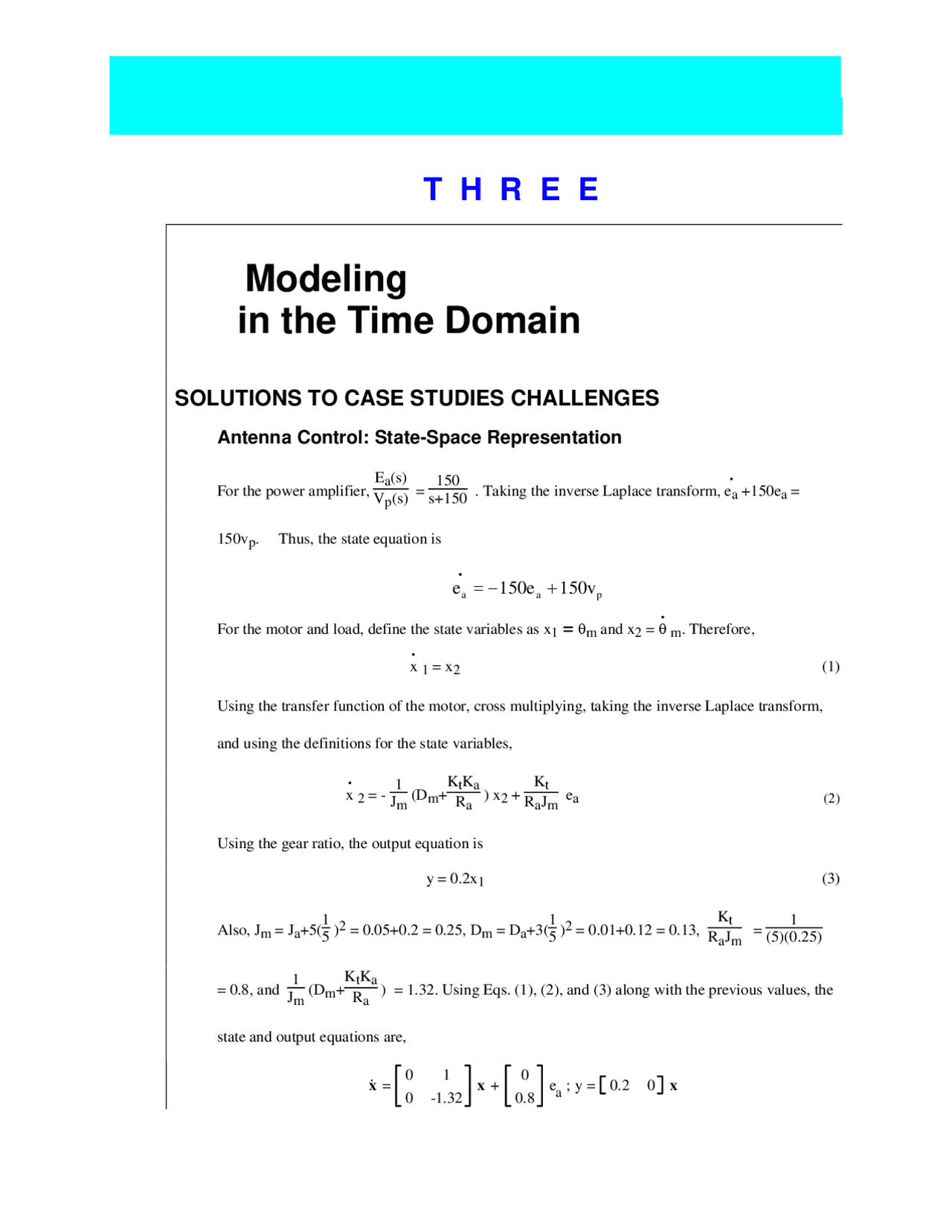 Modelling in the Frequency Domain - 3 - Docsity