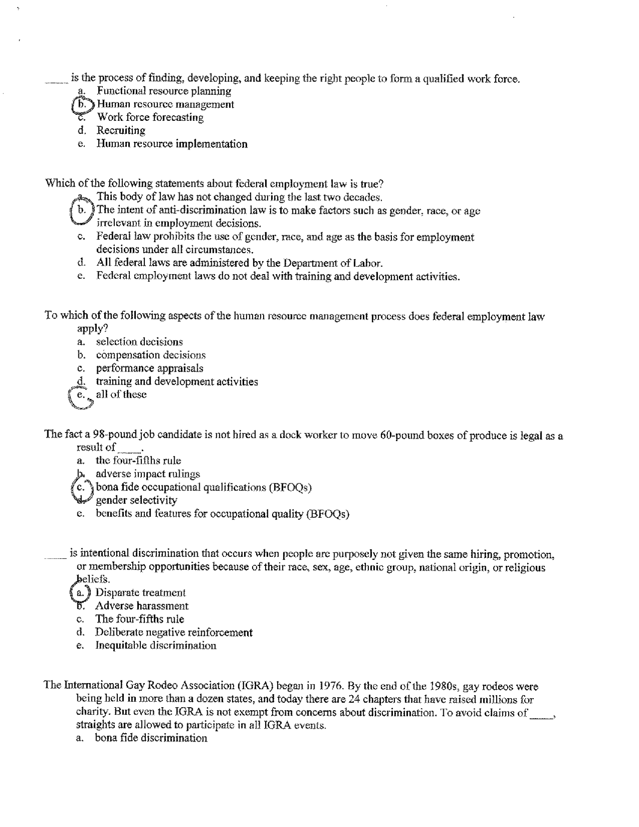 80 Solved Questions On Principles Of Management Mgt 3200 Docsity