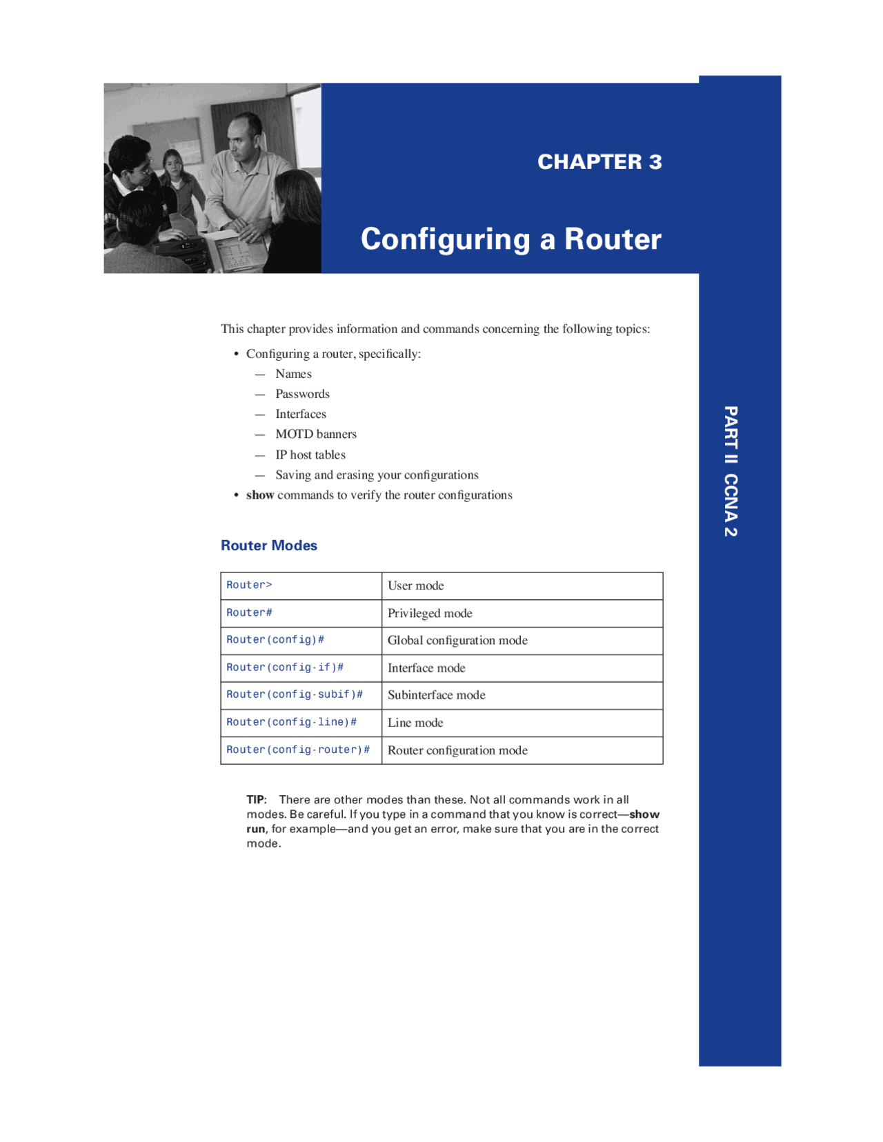 Configuring A Router Data Communication And Computer Networks Handouts