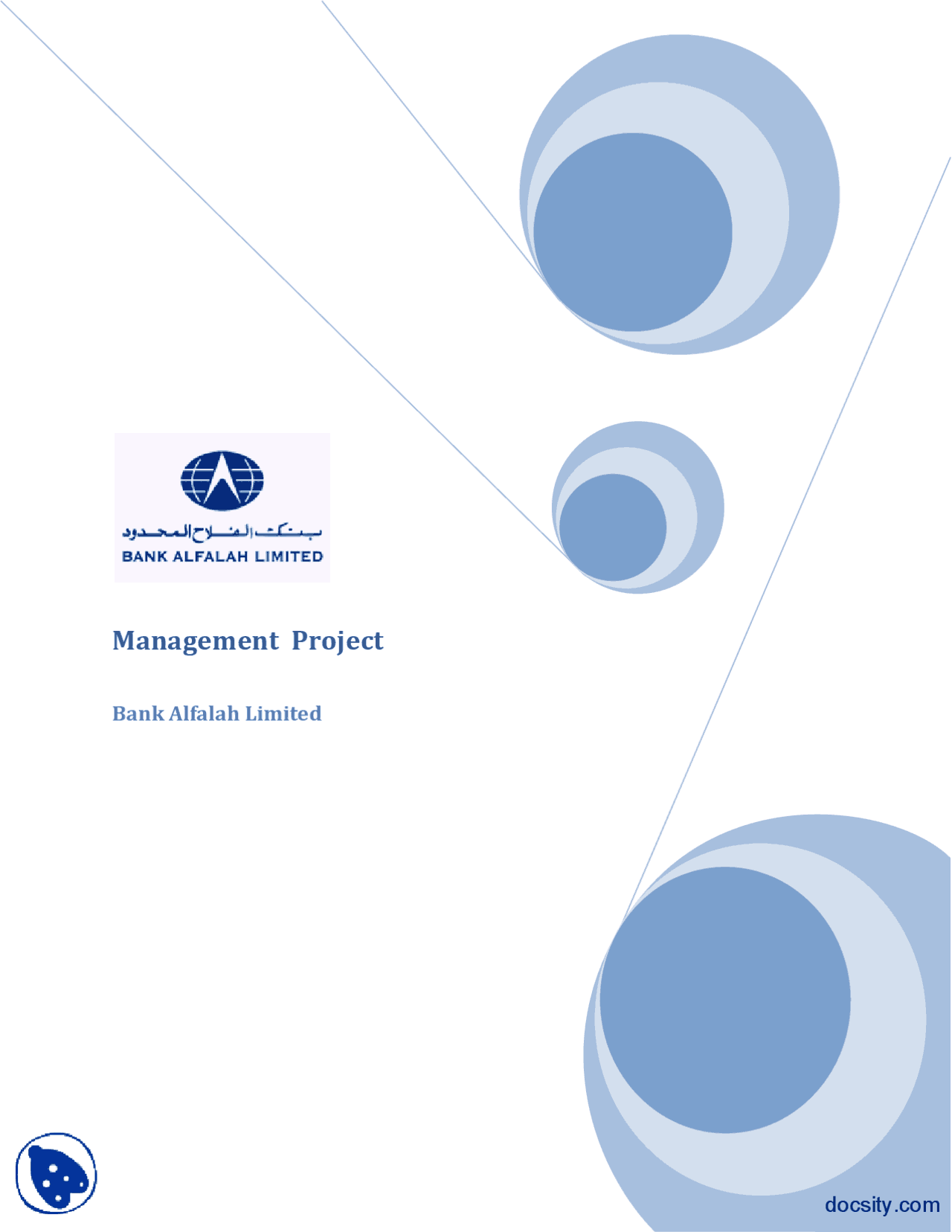 Bank Alfalah-Financial Management-Project Report - Docsity