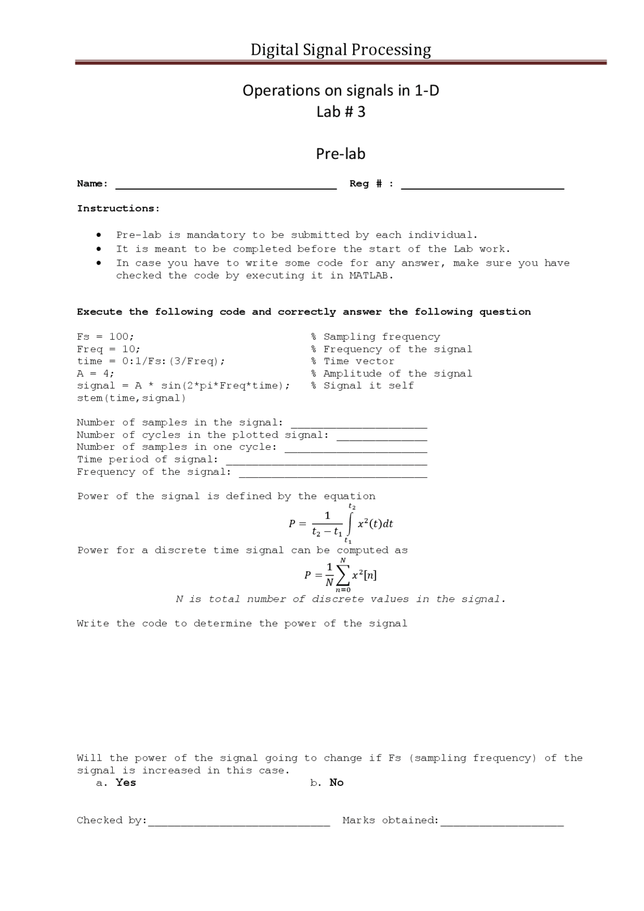 Operations on Signals in 1D-Digital Signal Processing-Lab Manual ...