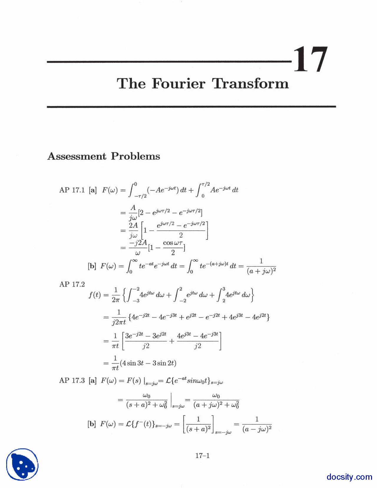The Fourier Transform-Electric Circuits 8th Edition Nilsson-Electrical ...
