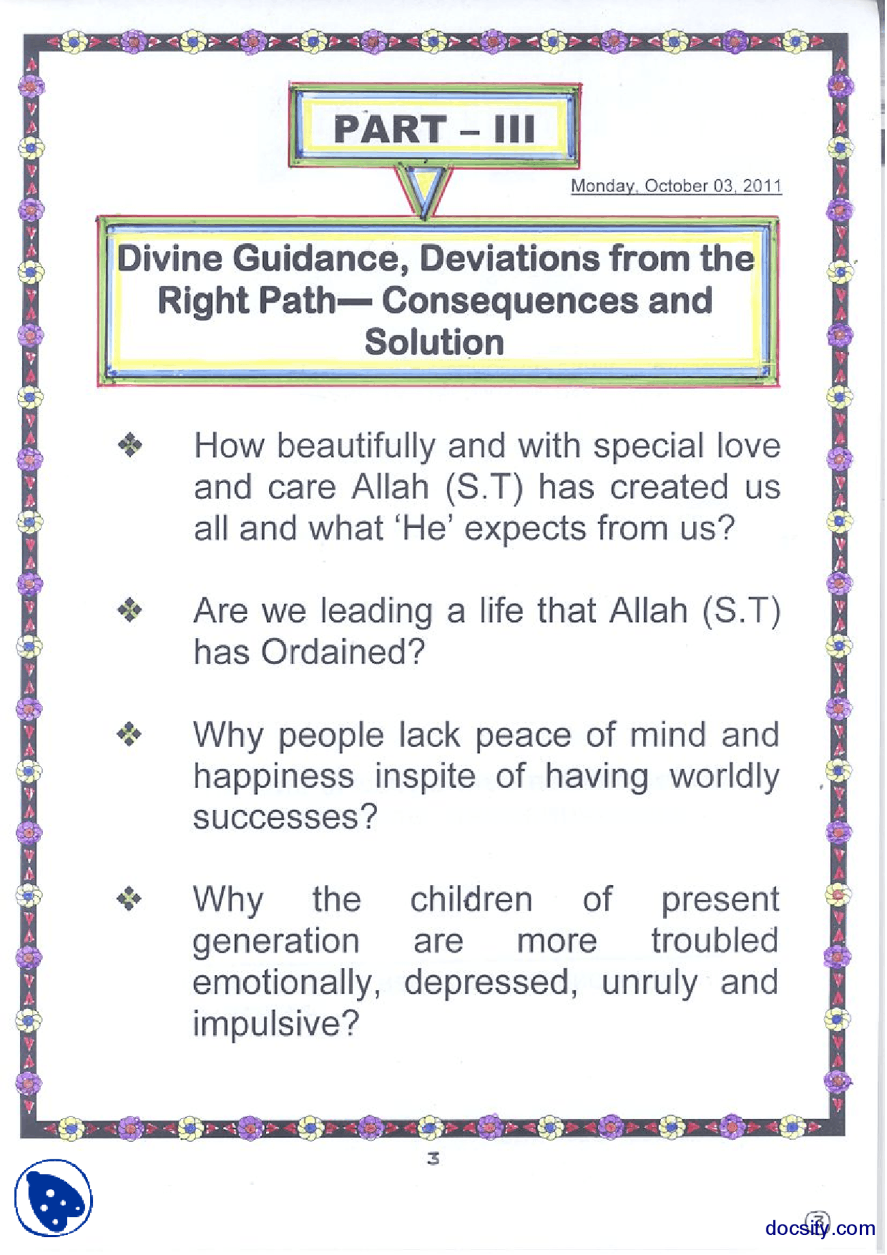 Human Understanding Behaviour And Dealing Part 3 Management Course