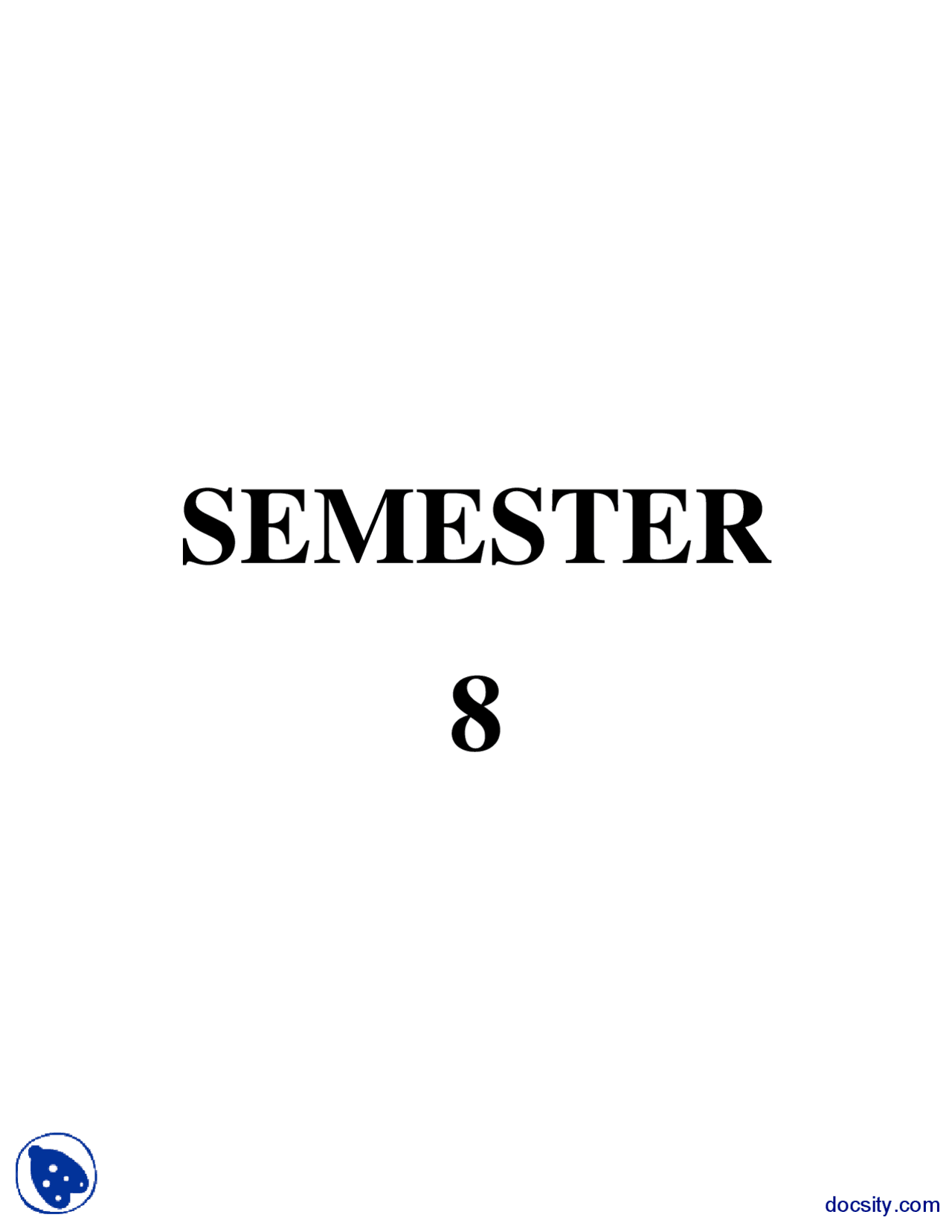 Semester 8-Chemical Engineering-Courseoutline - Docsity