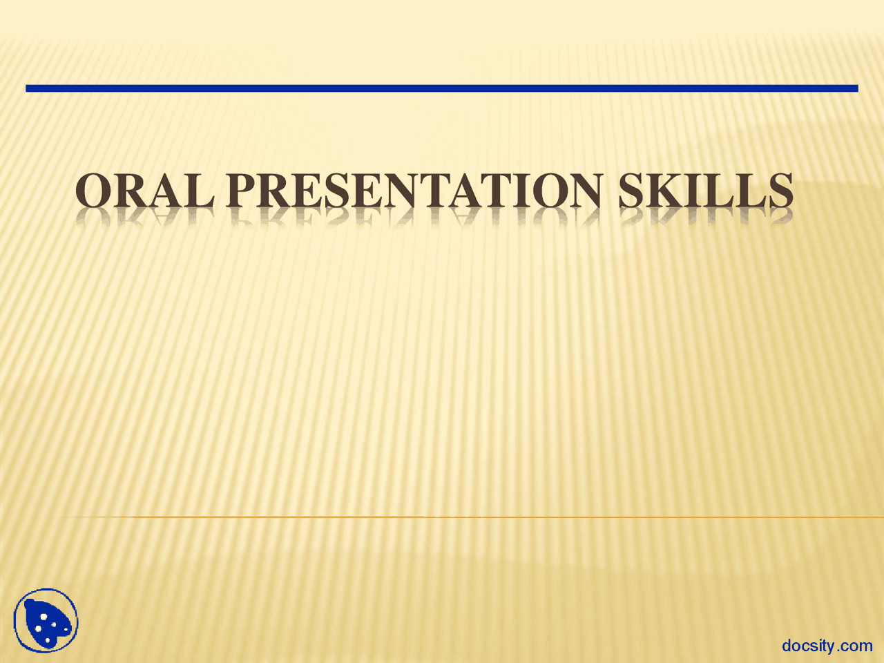 Presentation Management Course Lecture Slides Docsity