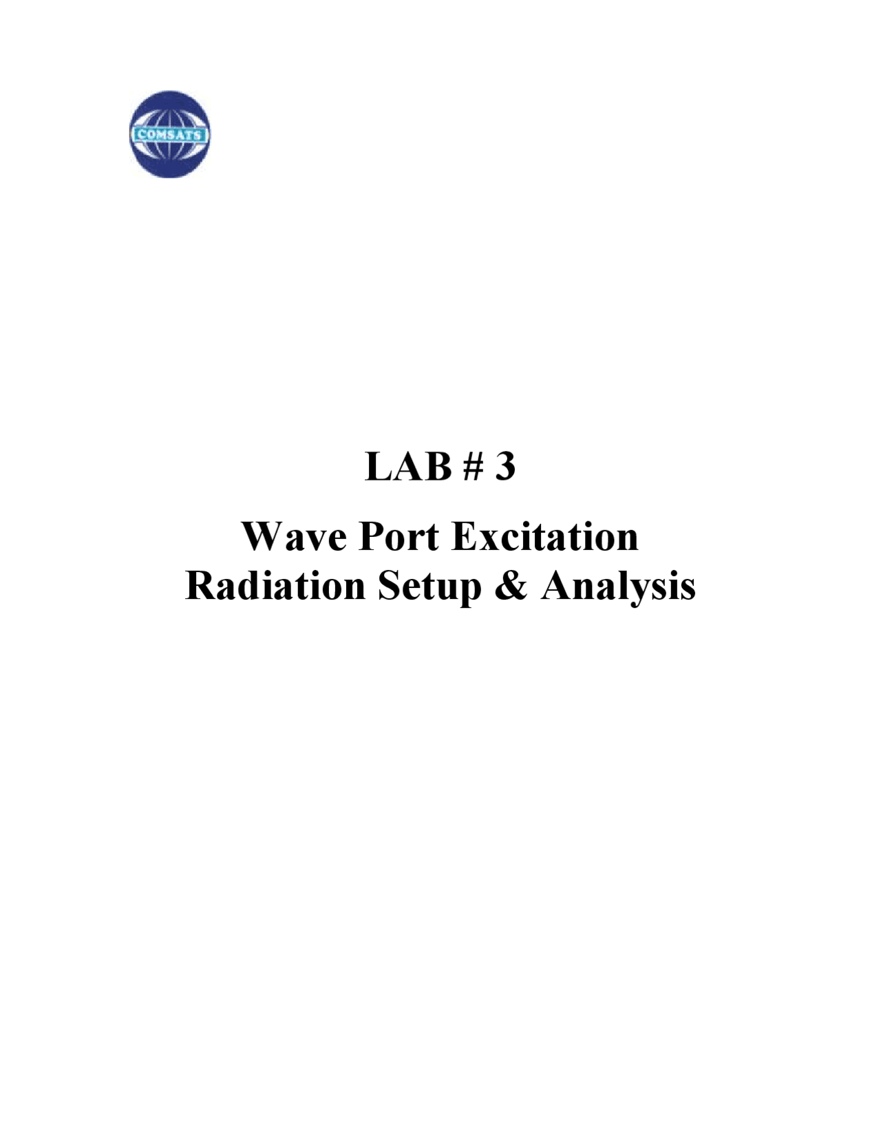 Radiation Setup Analysis Antenna And Radiowave Propagation Lab Manual Docsity