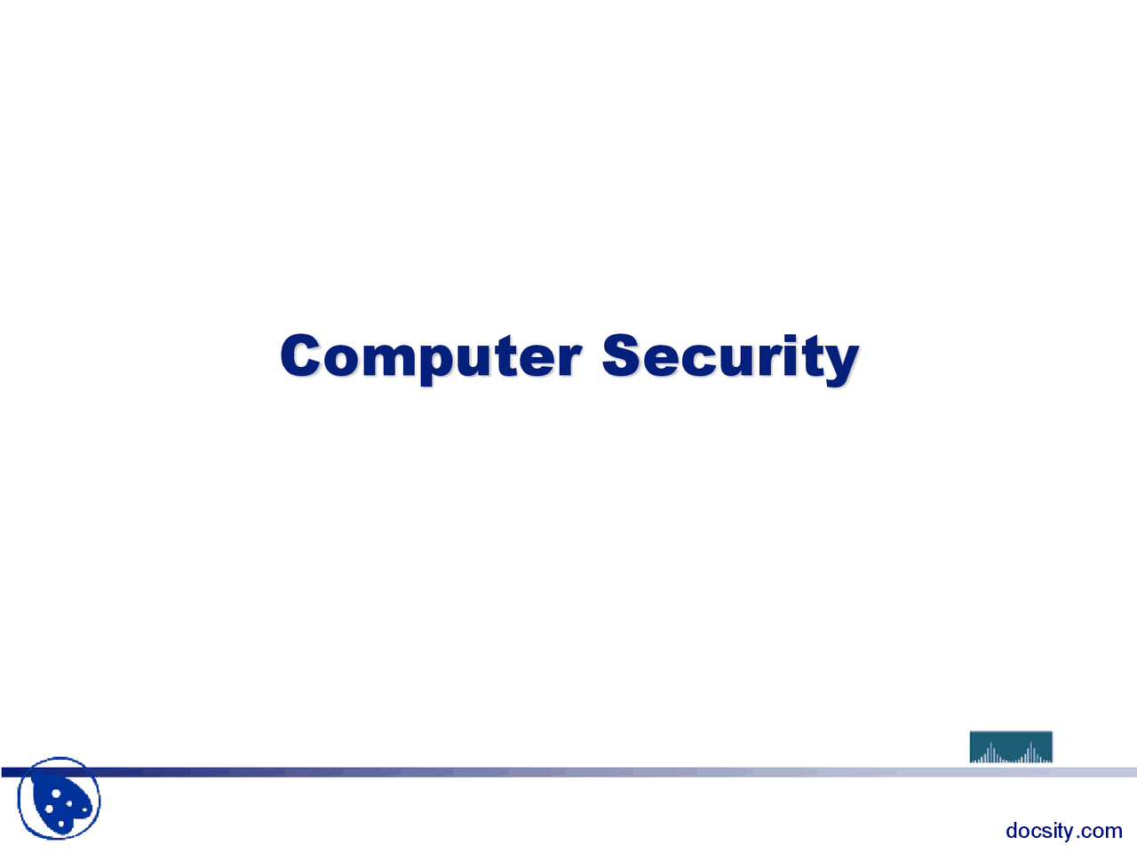 Hill Cipher Computer Security Lecture Slides Docsity
