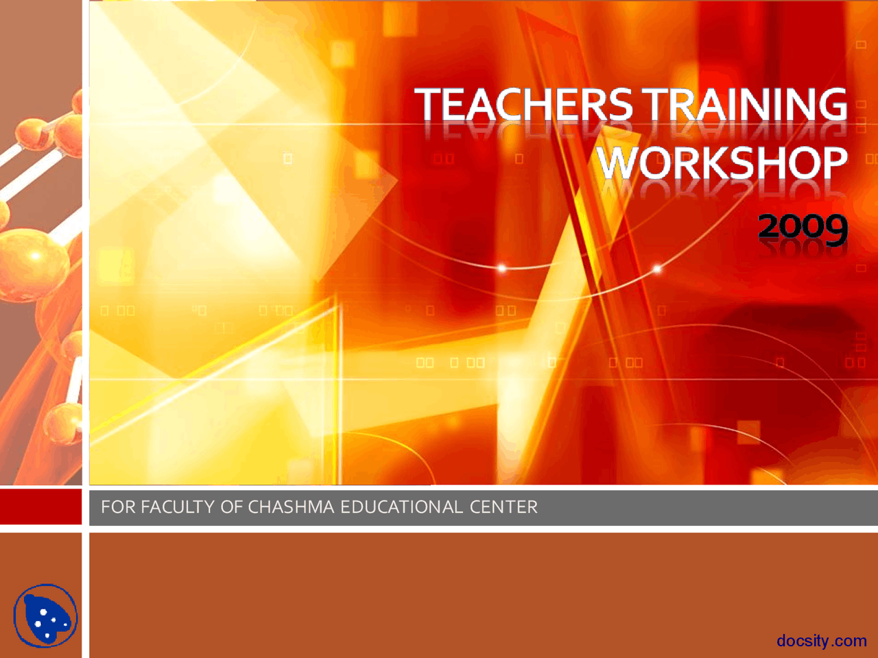 Teacher Traning Workshop Day 1 Part1 Computer Networks Lecture Slides
