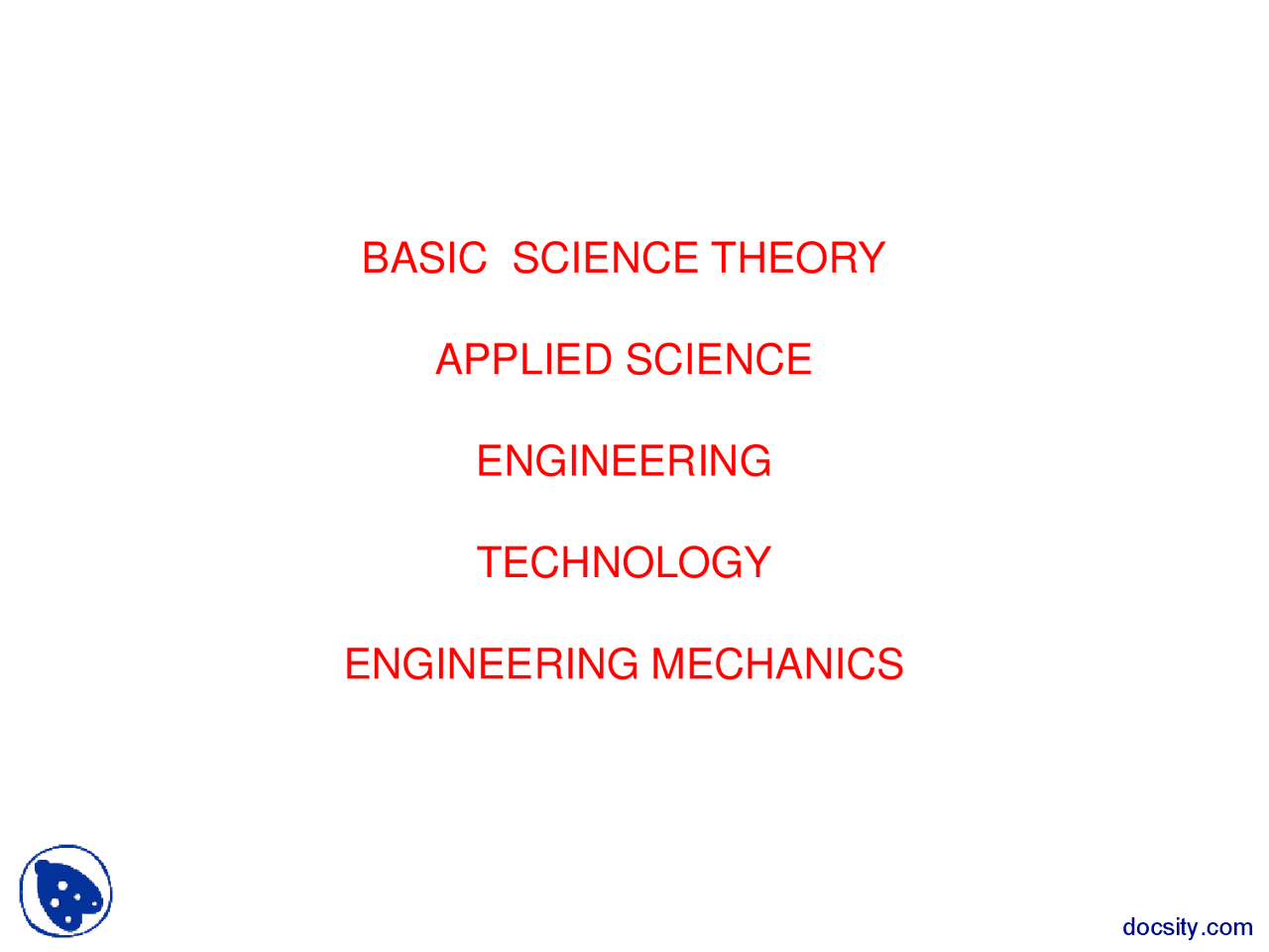 Course Description 1-Engineering Mechanics-Lecture Slides - Docsity