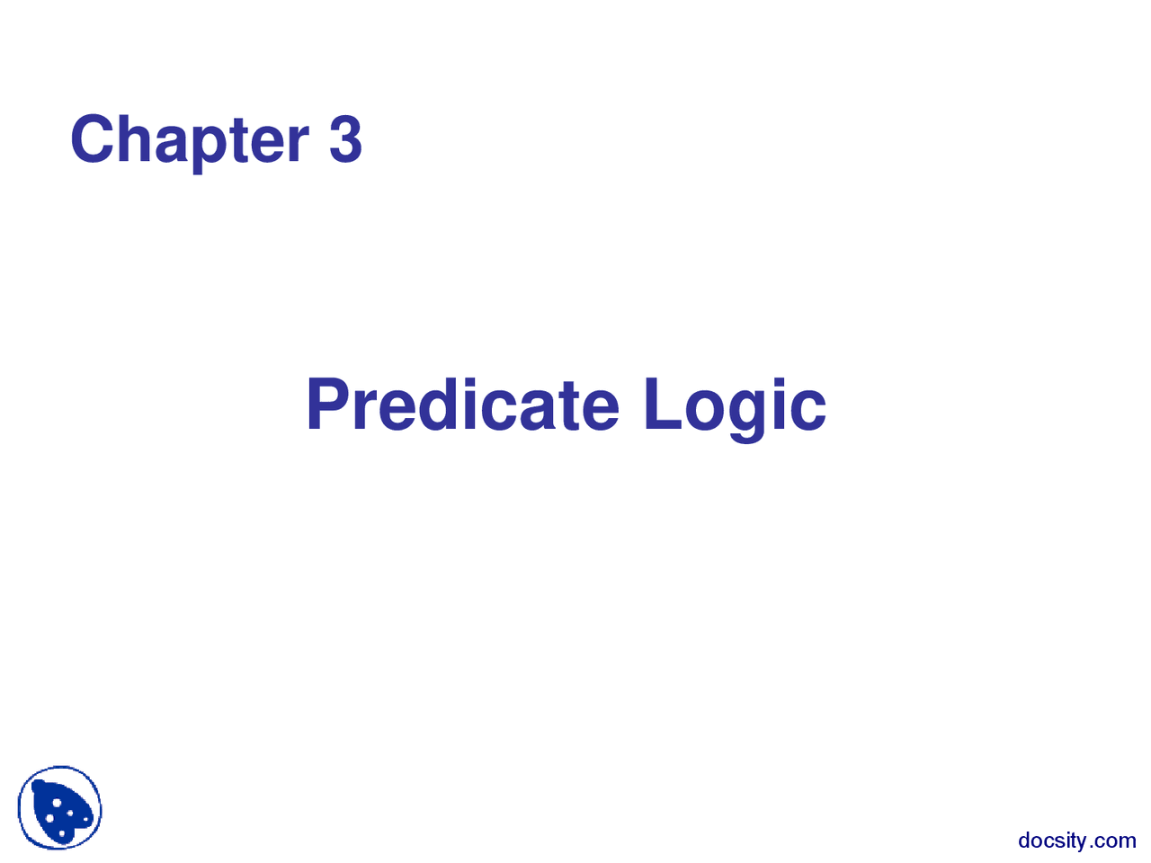 Predicate Logic Formal Specification Methods In Software Development Lecture Slides Docsity