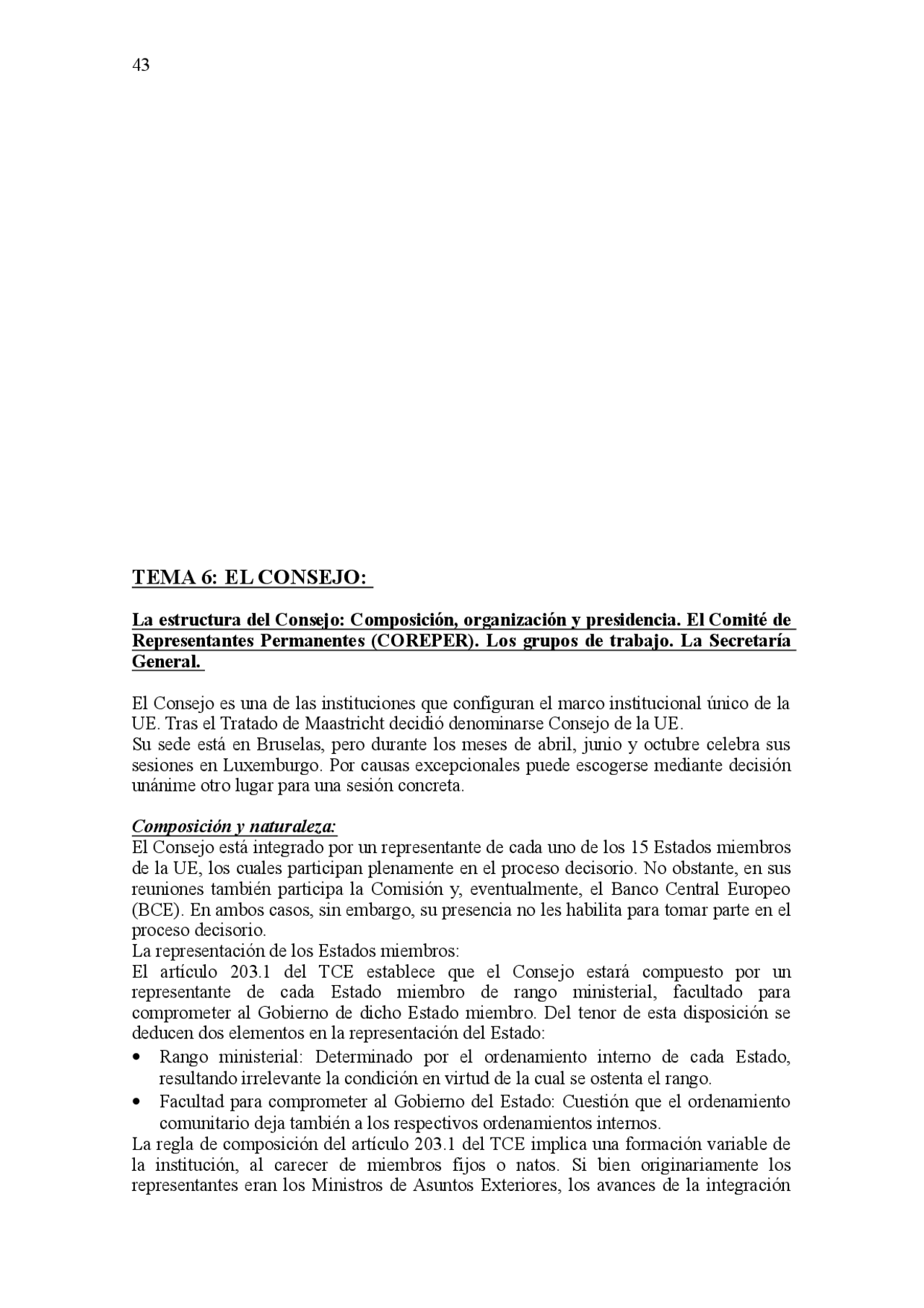 Derecho Comunitario Derecho Internacional Apuntes Parte 2 Docsity
