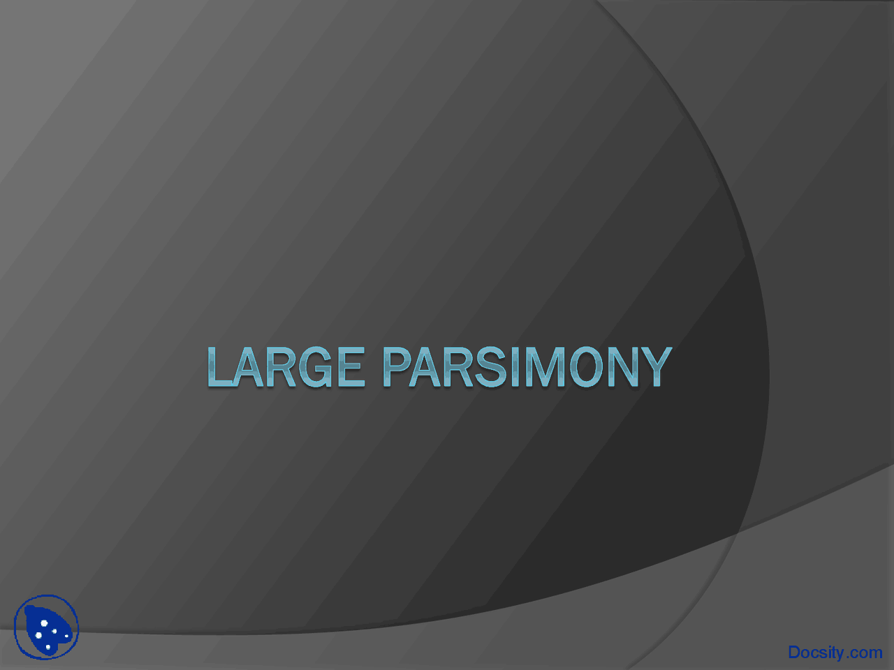 Large Parsimony Phylogentics Lecture Slides Docsity