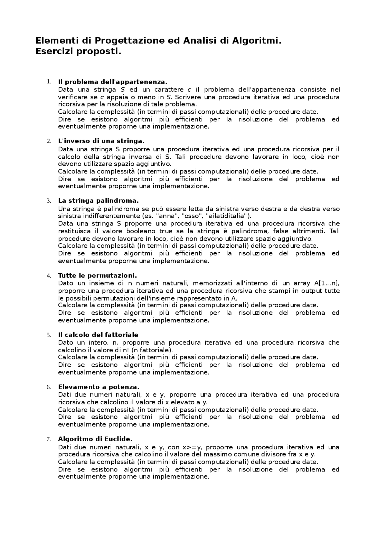 Appunti Di Algoritmi E Strutture Di Dati Docsity