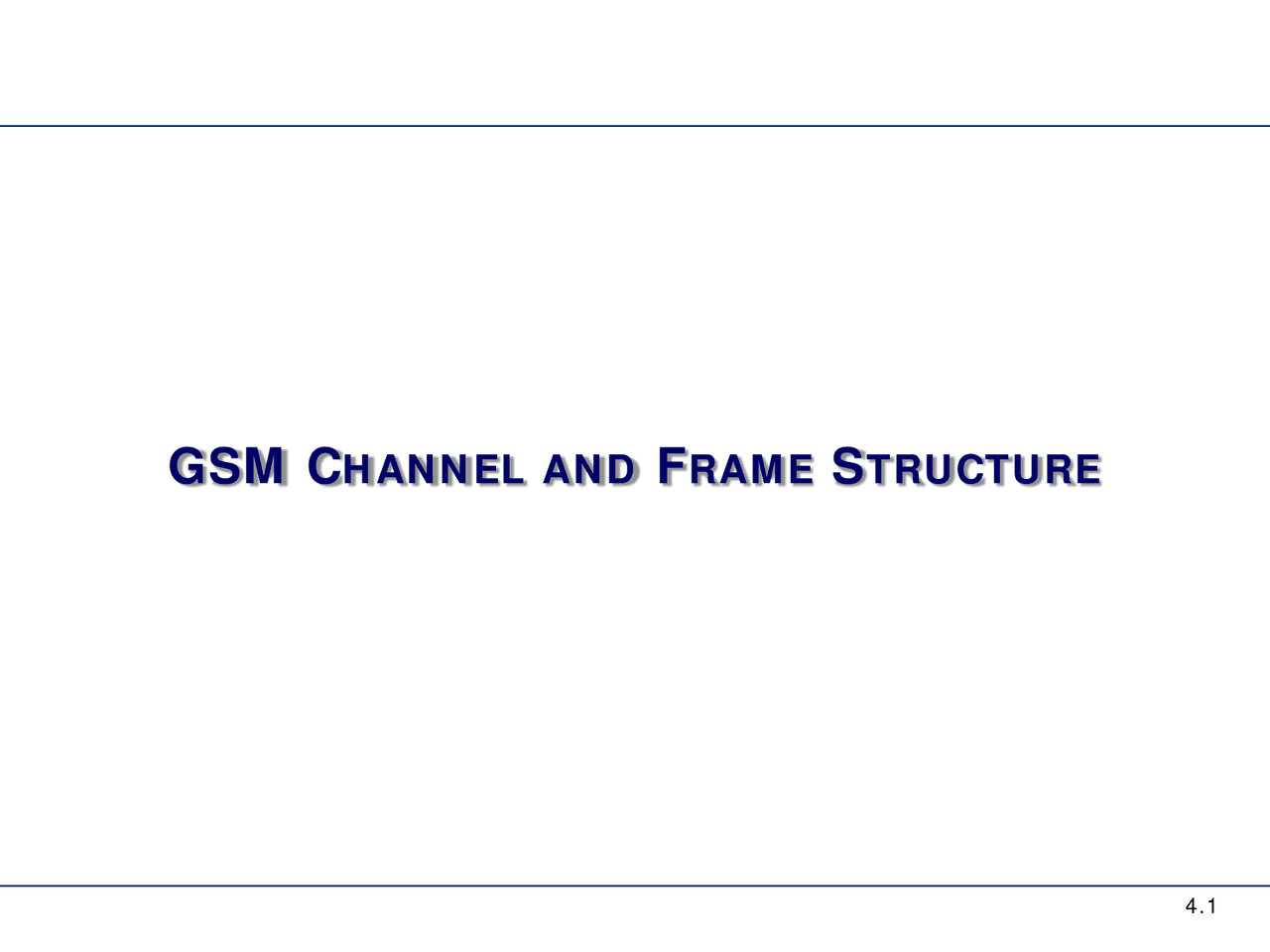 GSM Channel and Frame Structure-Moble Communication-Lecture Slides ...