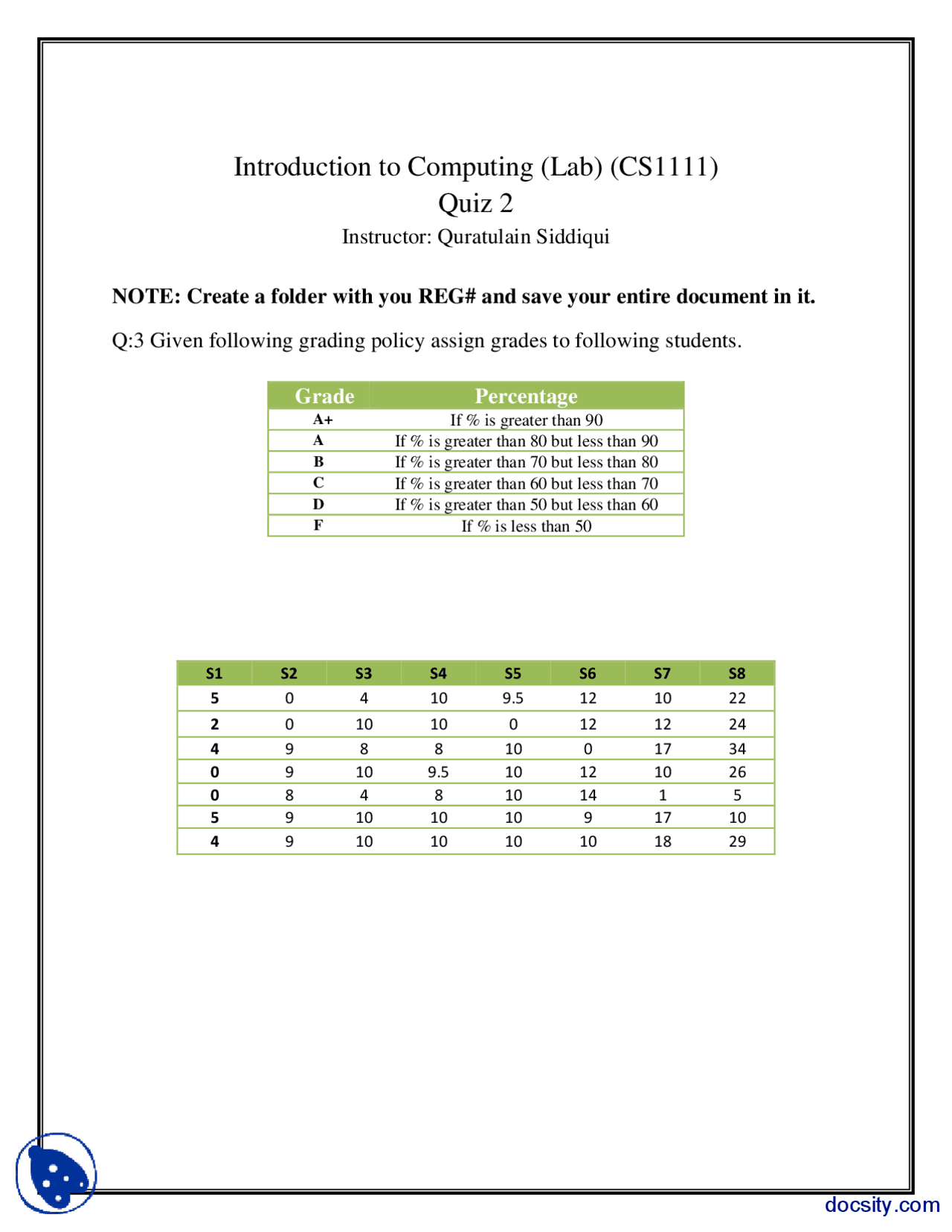 If Else,Switch Statments-Computer Programming-Quiz - Docsity If Else,Switch Statments-Computer Programming-Quiz - Docsity