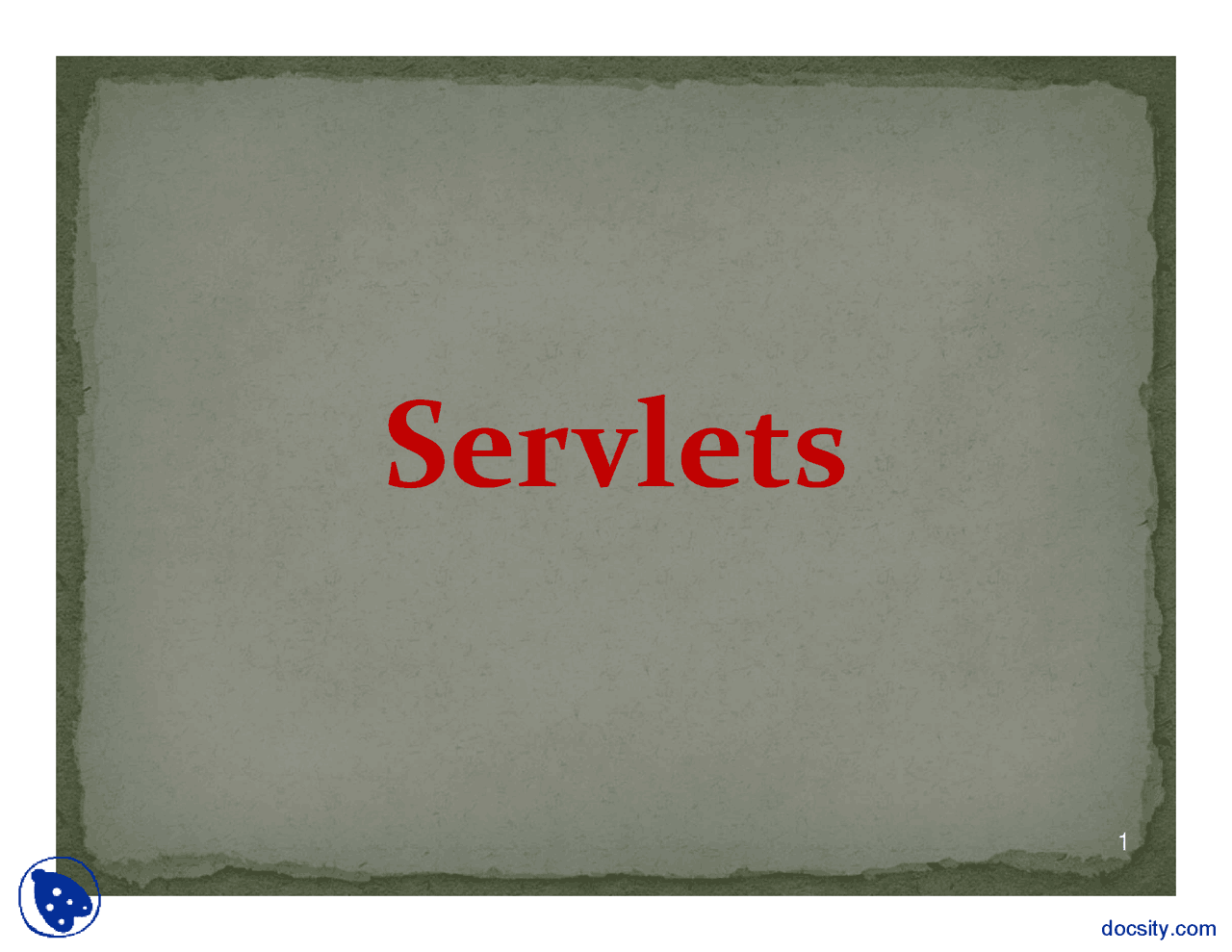 Servlets Part 2 Jave 2 Enterprise Edition Programming Lecture Slides Docsity