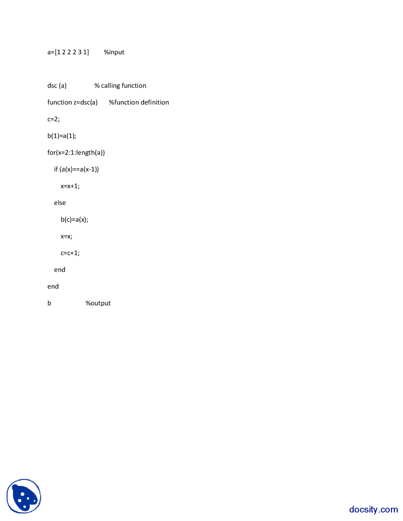 Function Defintion Signal And Systems Assignment Solutionmatlab Code