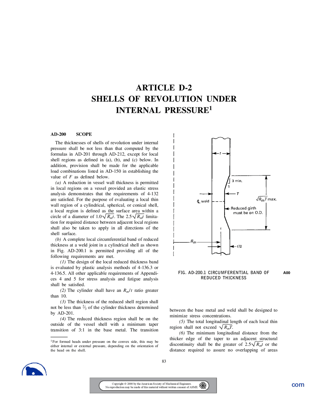 Shells of Revolution-Boilers and Welding-Article - Docsity