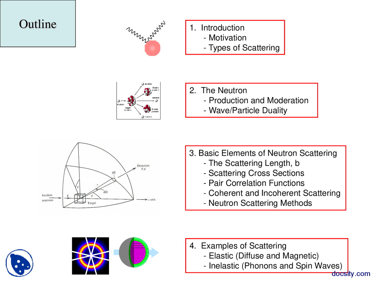 Scattering-Material Processing Seminar-Lecture Slides - Docsity
