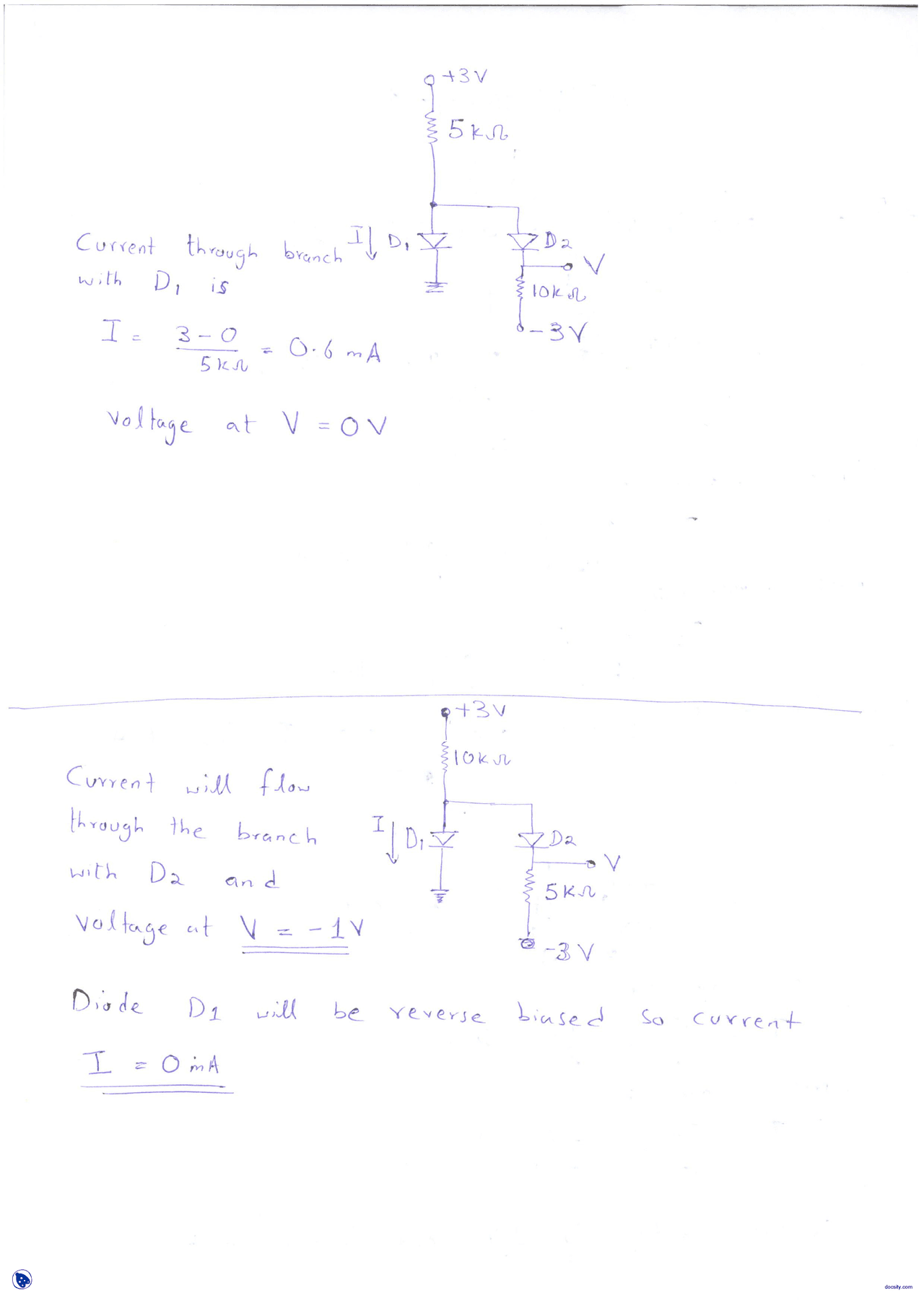 Diodes Part 2 Basic Electronic Engineering Assignment Solution Docsity