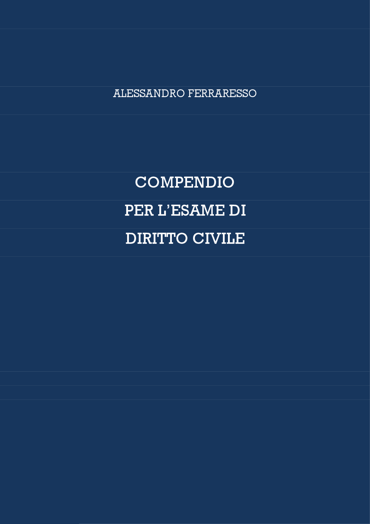Compendio Di Diritto Civile Docsity