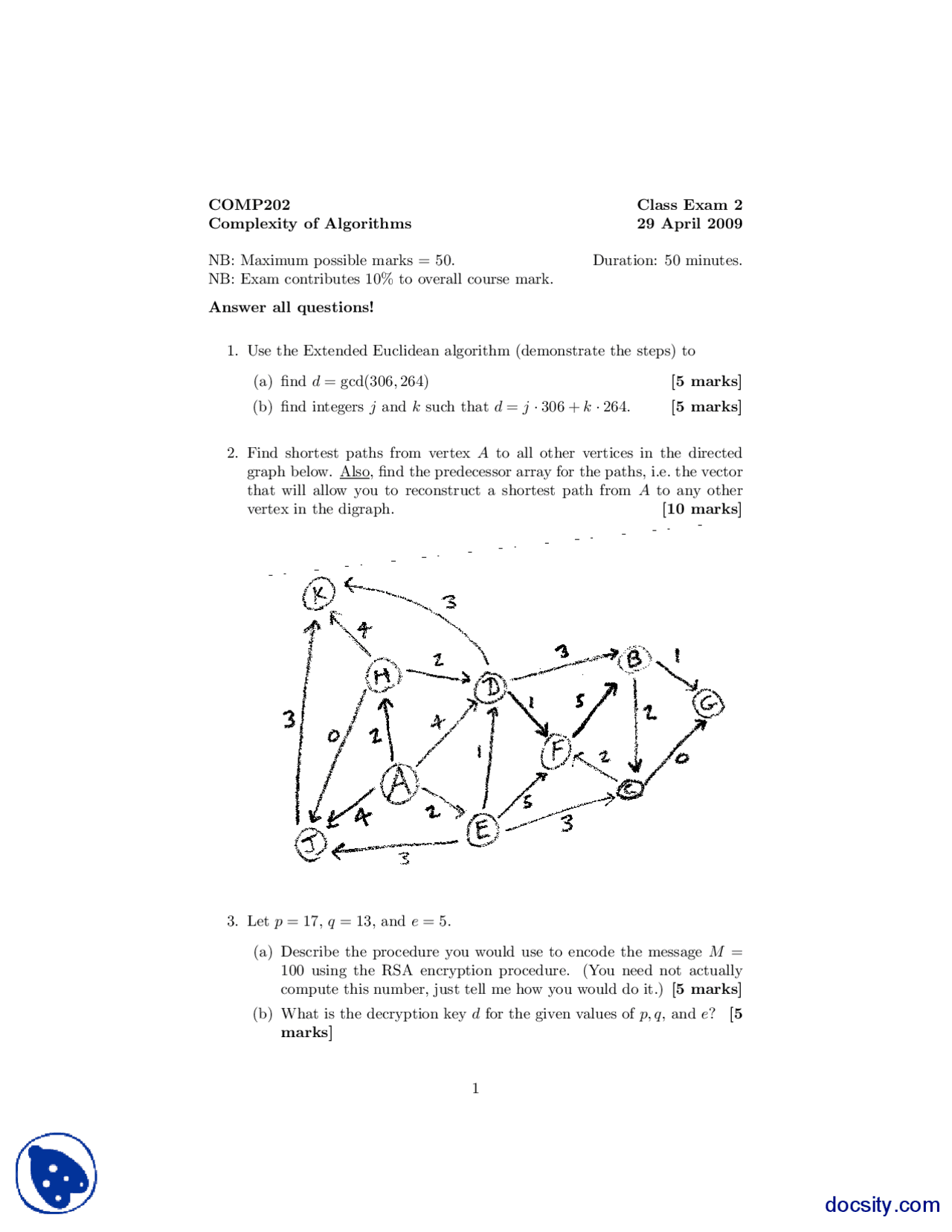 Extended Euclidean Algorithm Shortest Paths Algorithm Design And Data